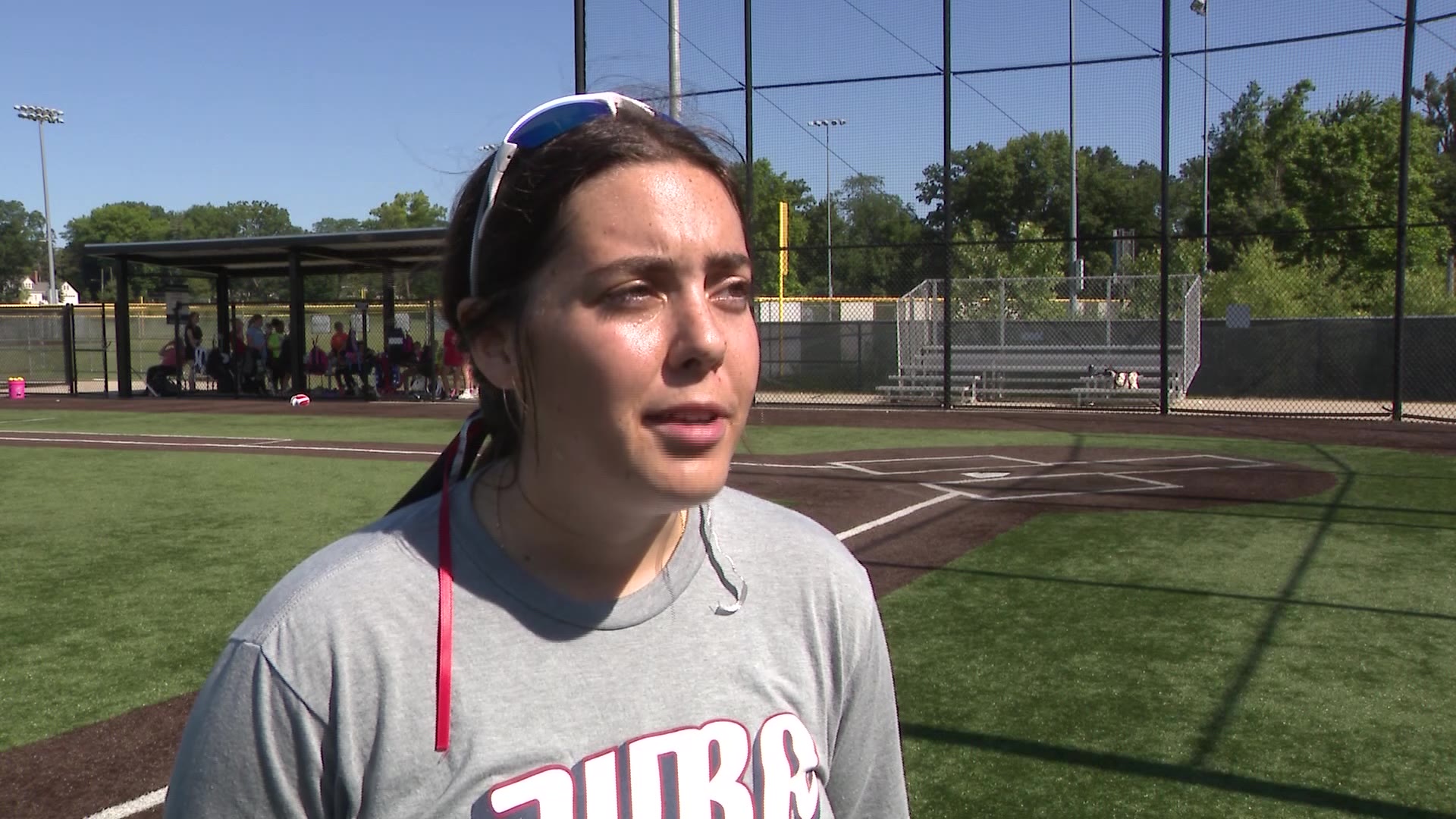 Makena Markle full interview at WBA softball camp – WANE 15