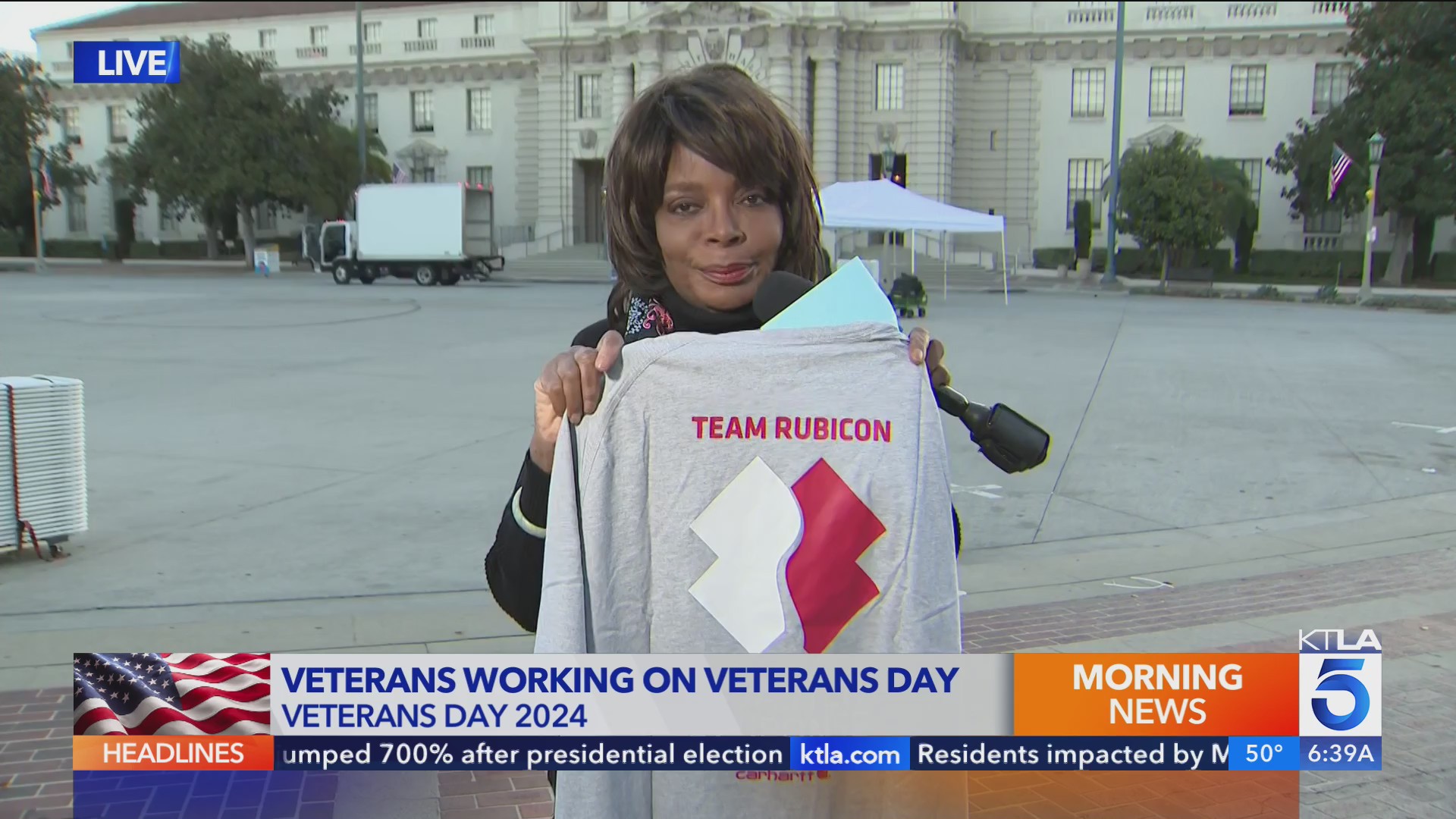 Veterans working on Veterans Day 2024 – KTLA
