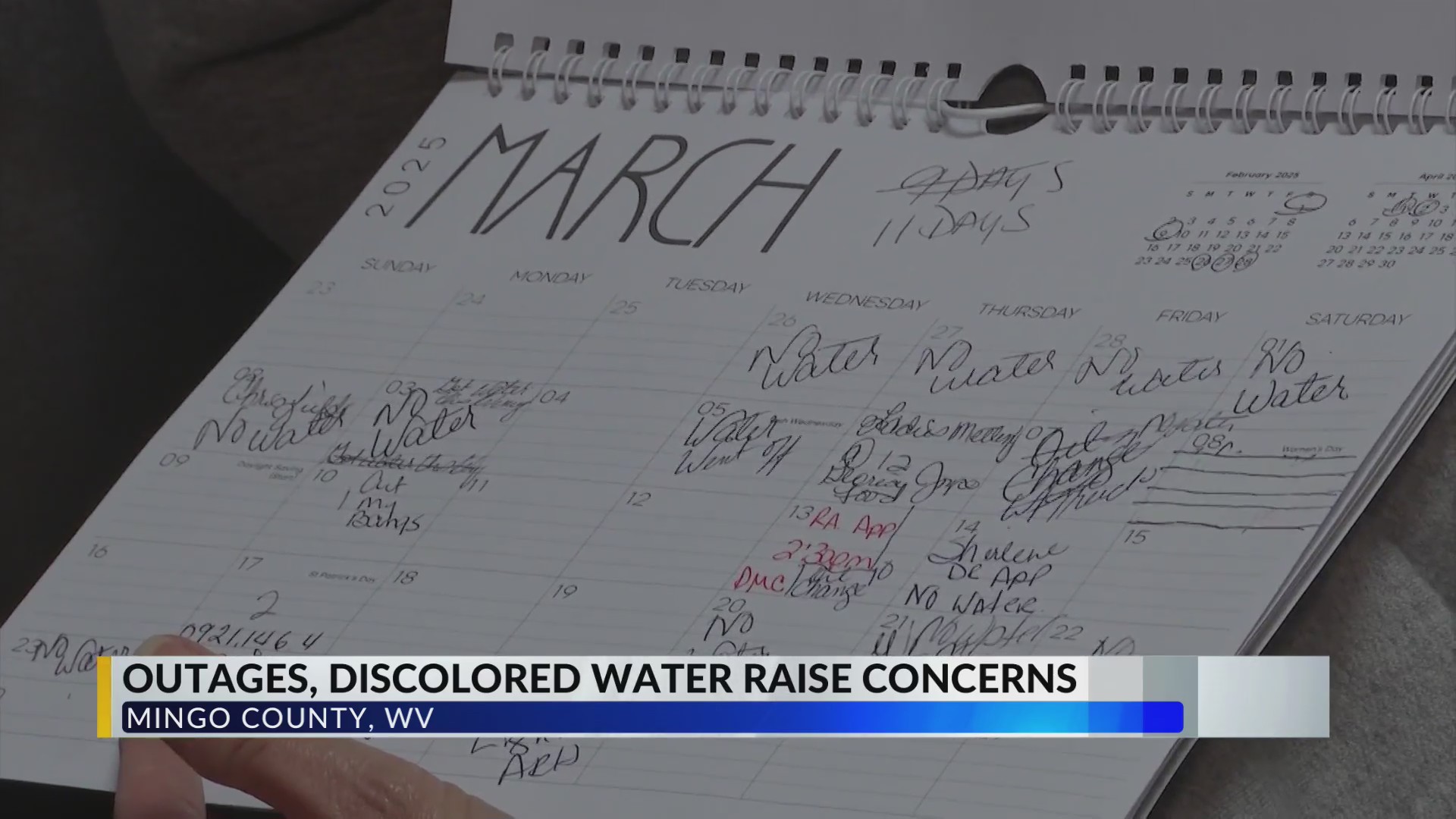 More water outages, discoloration hit Mingo County PSD customers – WOWK ...