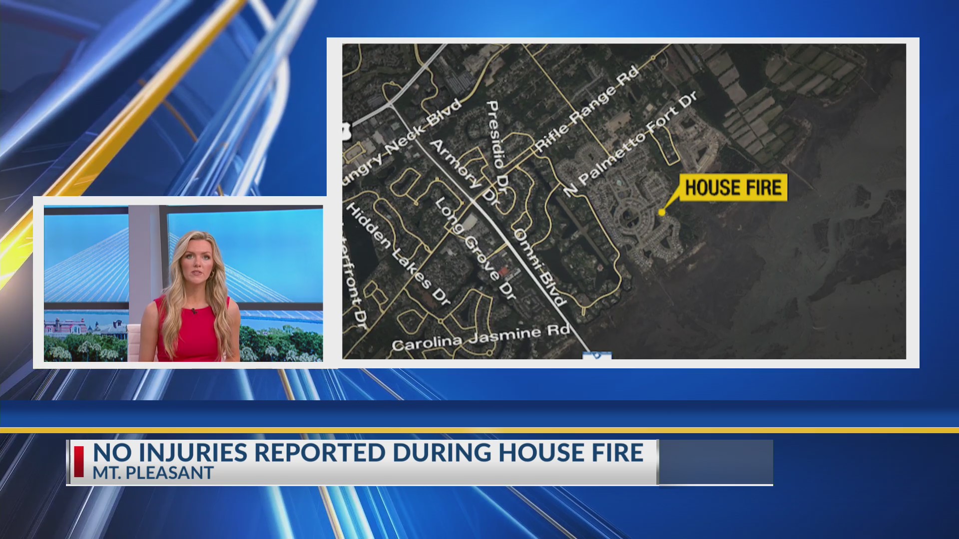 No injuries after Mount Pleasant house fire – WCBD News 2