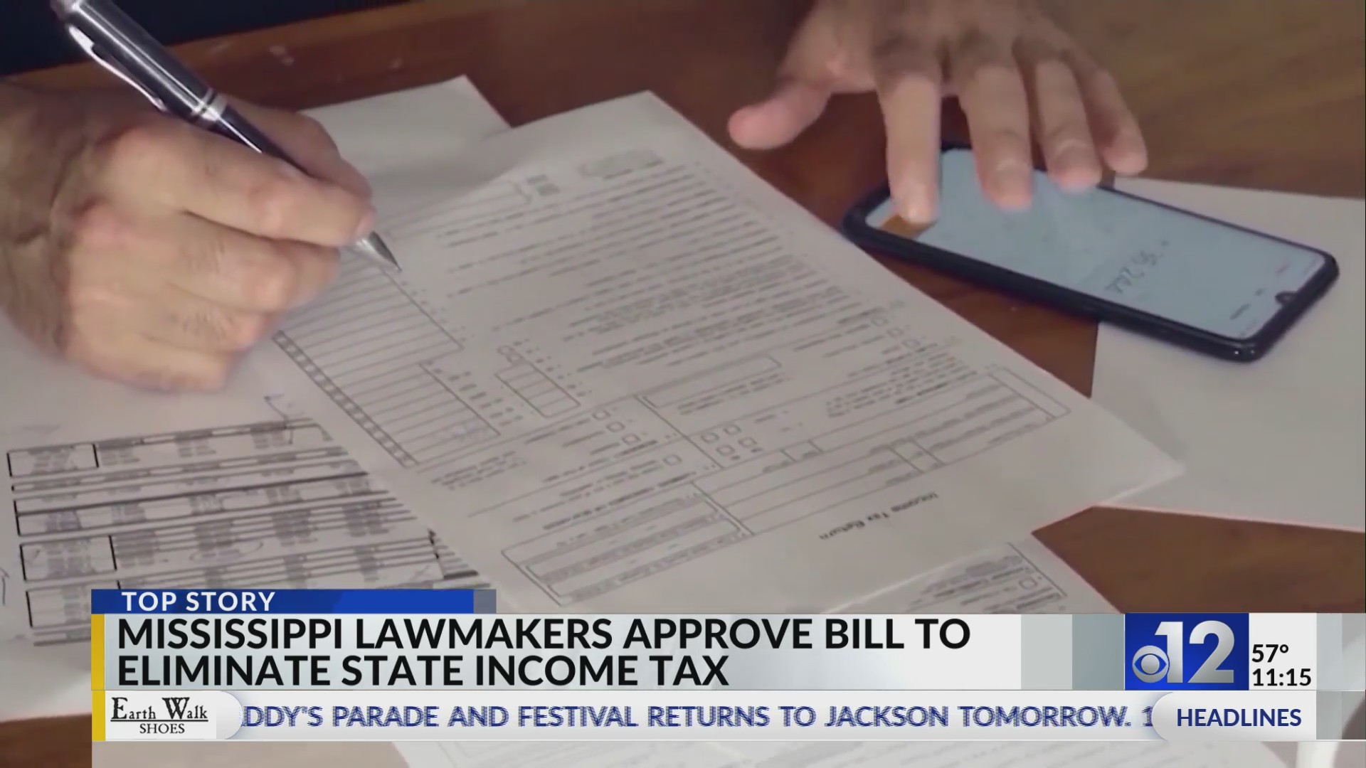Mississippi income tax elimination bill awaits governor’s approval ...