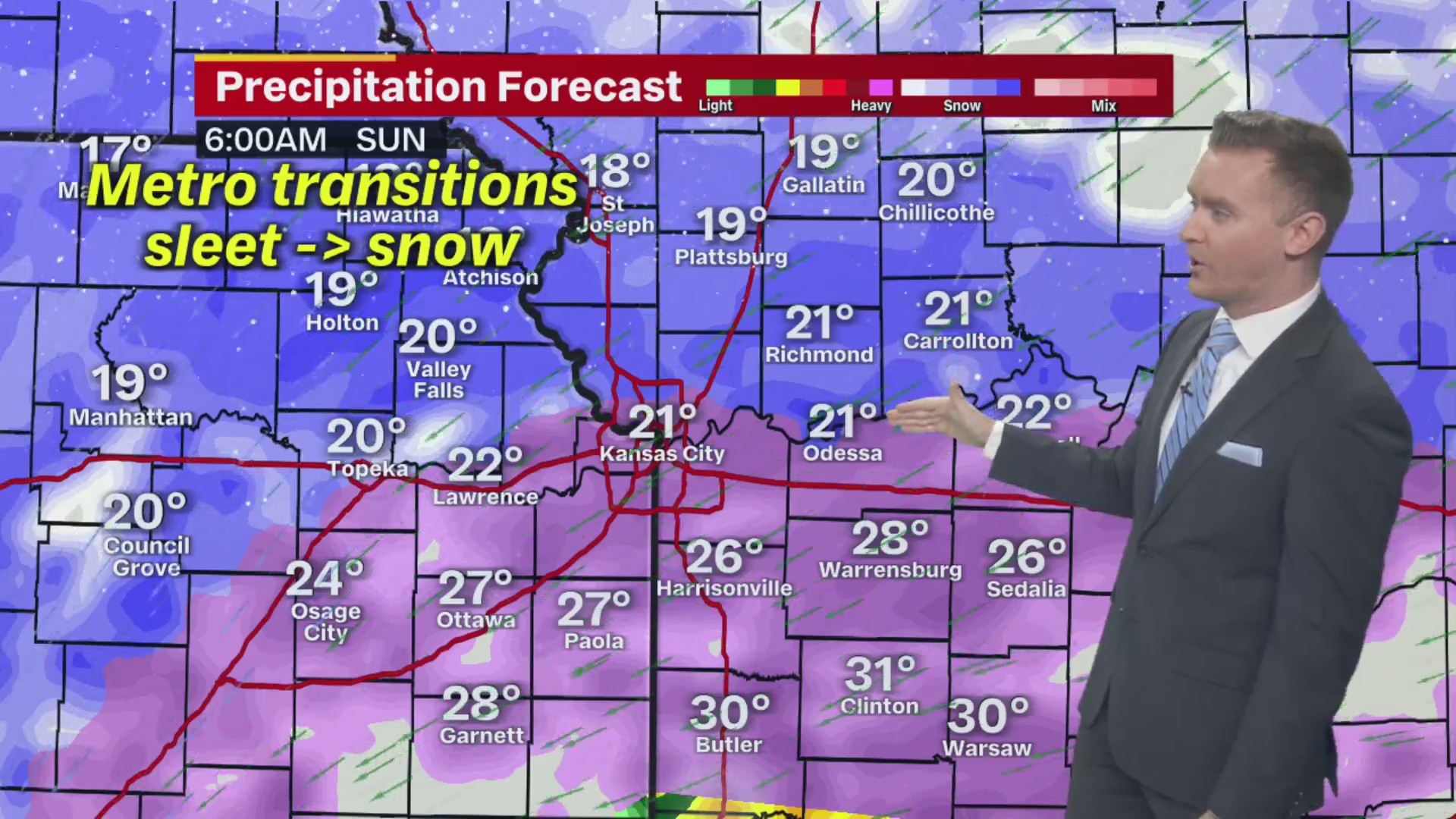5 PM Saturday Winter Storm Update – FOX 4 Kansas City WDAF-TV | News ...