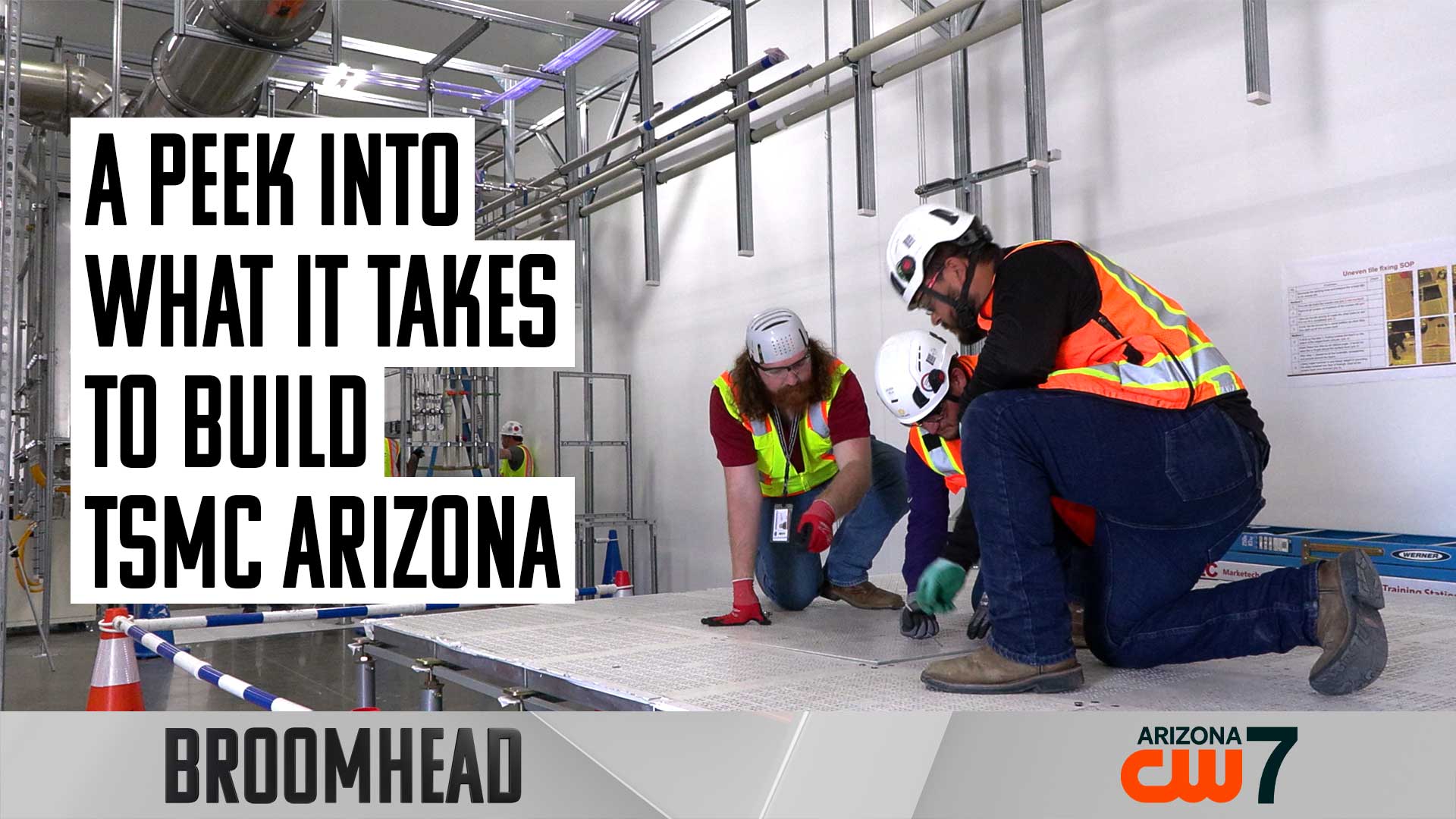 TSMC: How the company is utilizing Arizona workers to build their facilities – CW7 Arizona