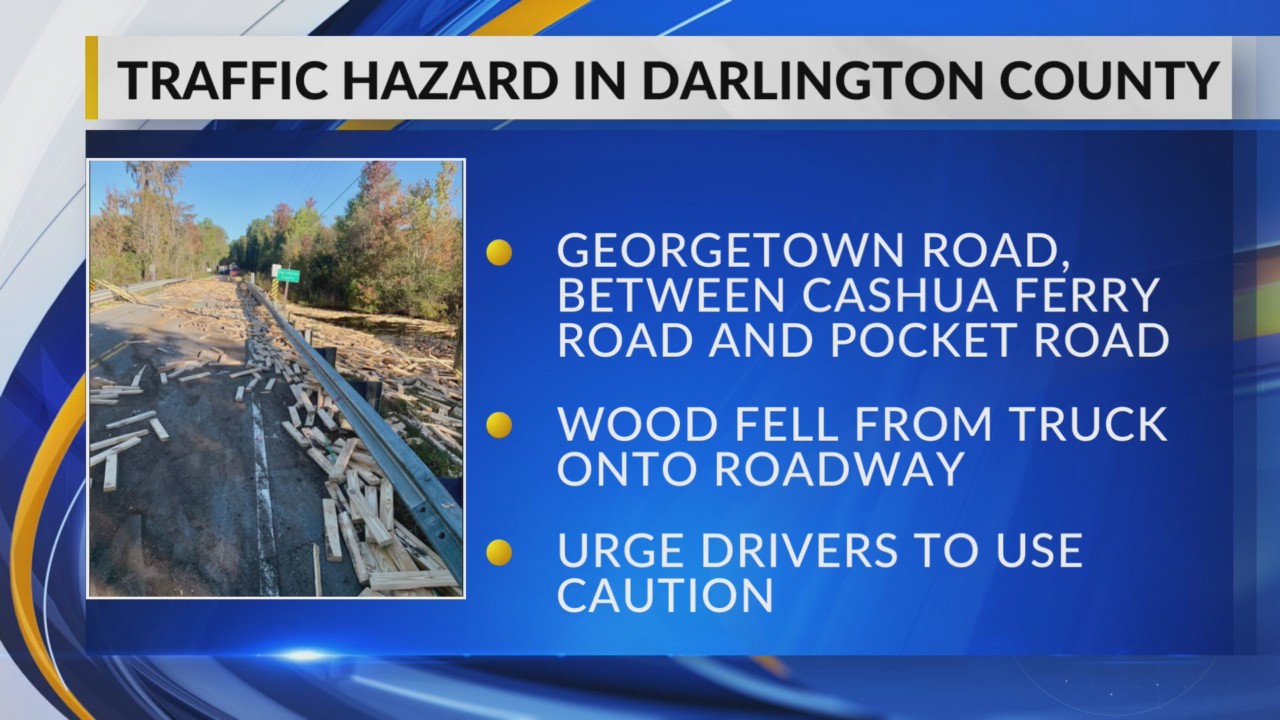 Darlington County crews cleaning up fallen wood blocking Georgetown ...