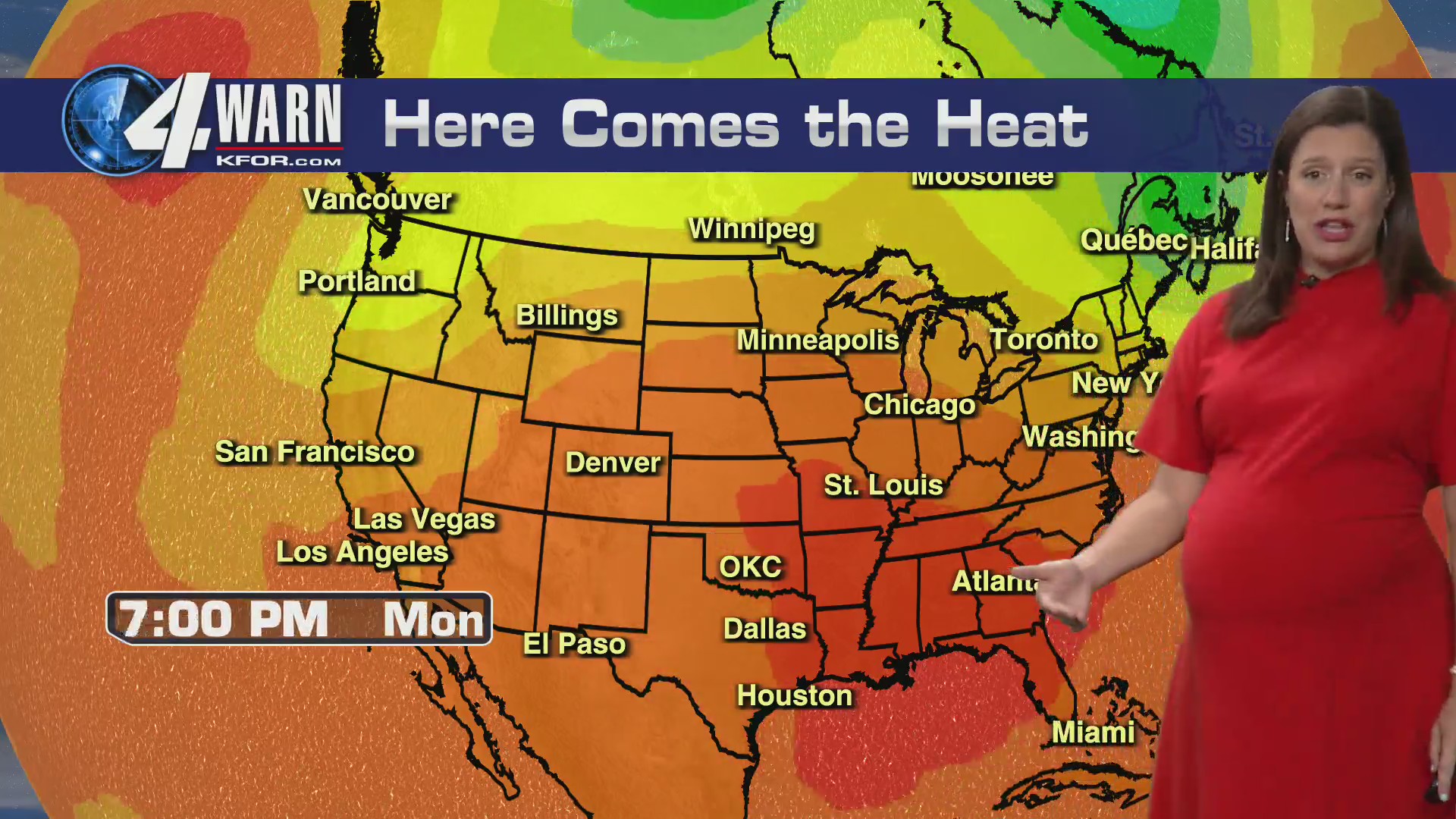 Emily Sutton talks about our first heat wave of the season (7/18/25 6 ...