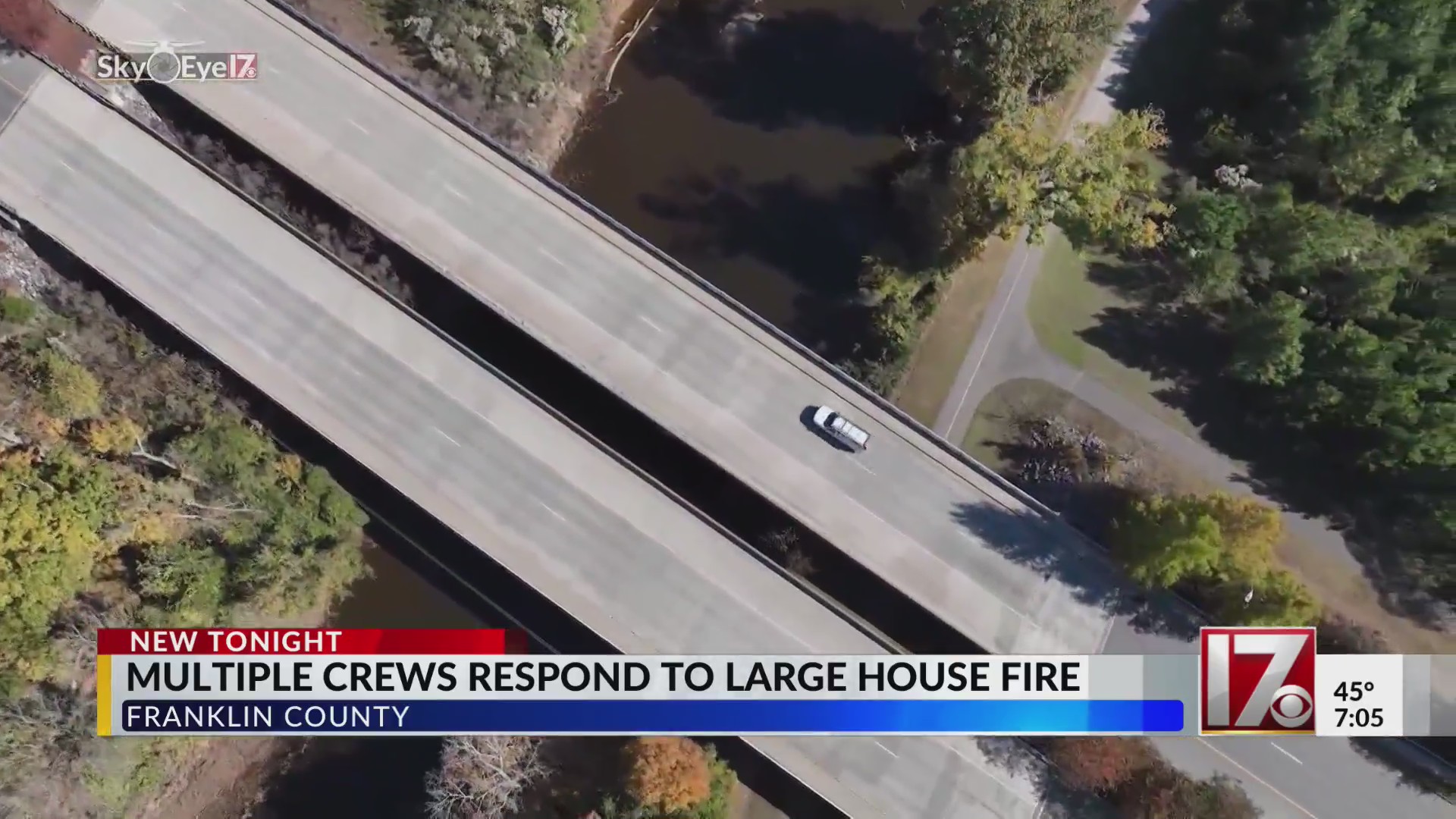 Raleigh Falls of Neuse Rd. bridge work has ended, city says – CBS17.com