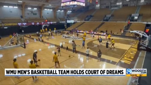 WMU basketball ‘shares the game’ at inclusive camp – WOODTV.com