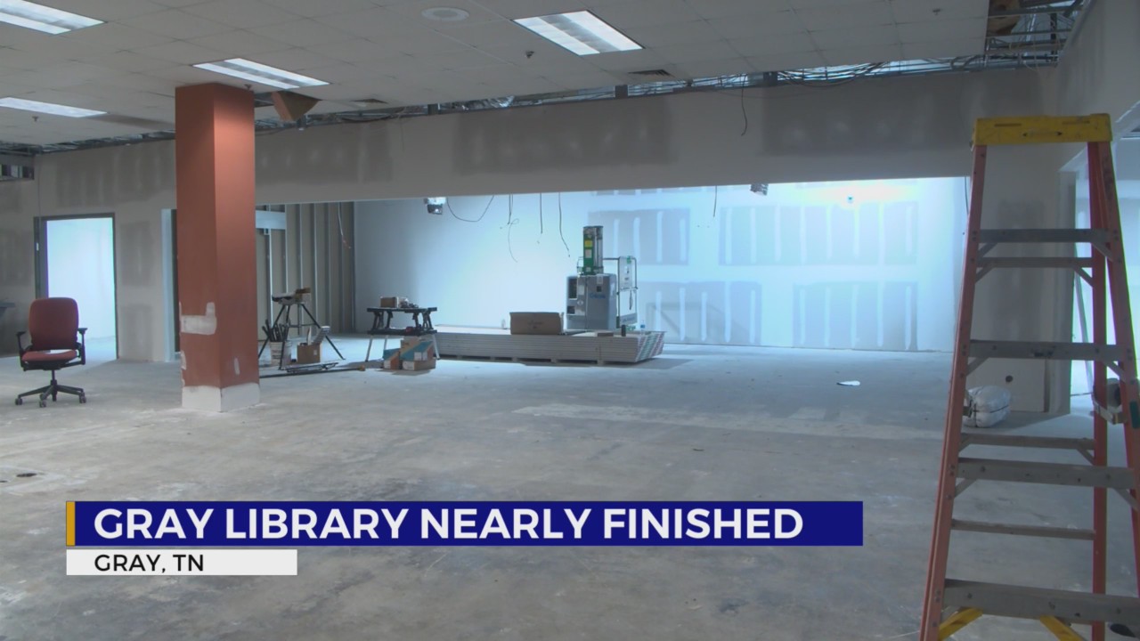Gray library hopes to have soft opening soon – WJHL | Tri-Cities News ...