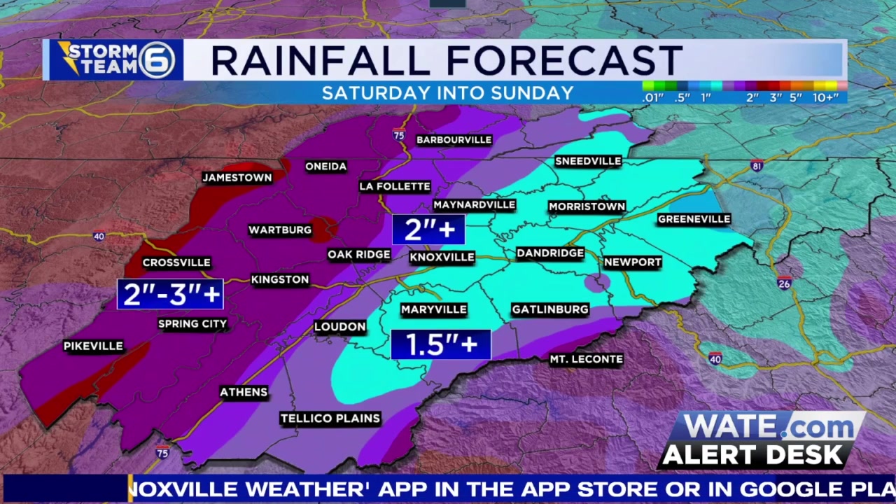 Weekend Weather Forecast – WATE 6 On Your Side
