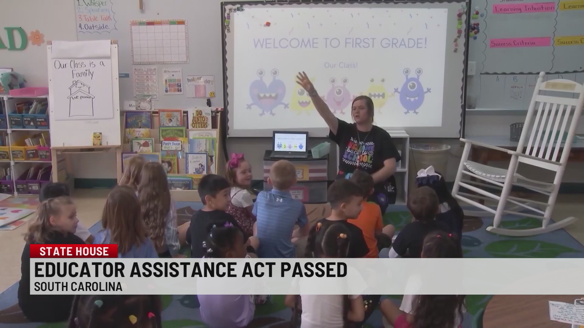 SC House passes Educator Assistance Act early in session – WSPA 7NEWS