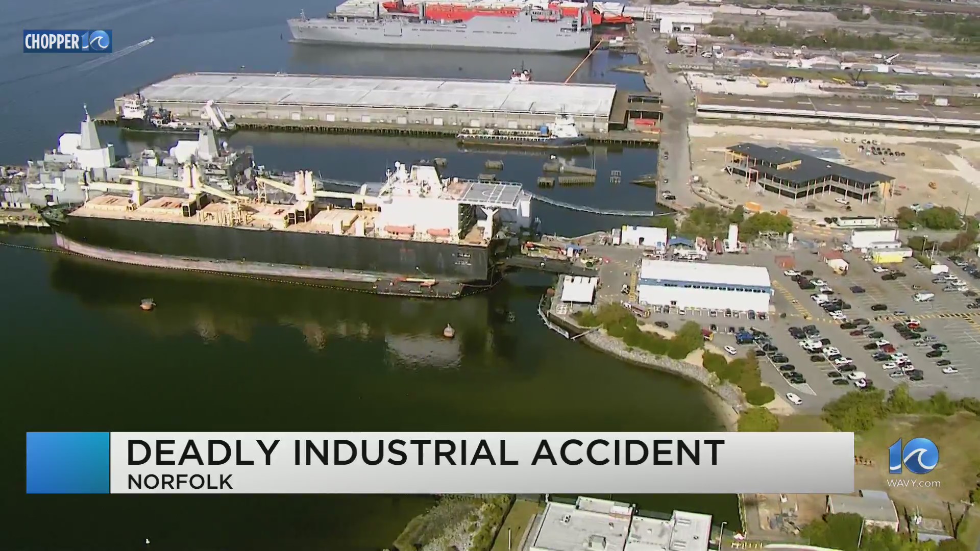 2 dead after industrial incident at MHI Ship Repair in Norfolk – WAVY.com