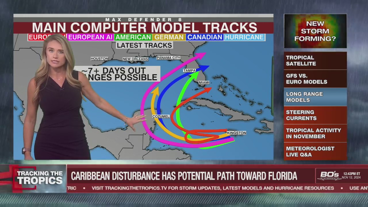 POSSIBLE FLORIDA IMPACTS? Developing system could move into Gulf ...