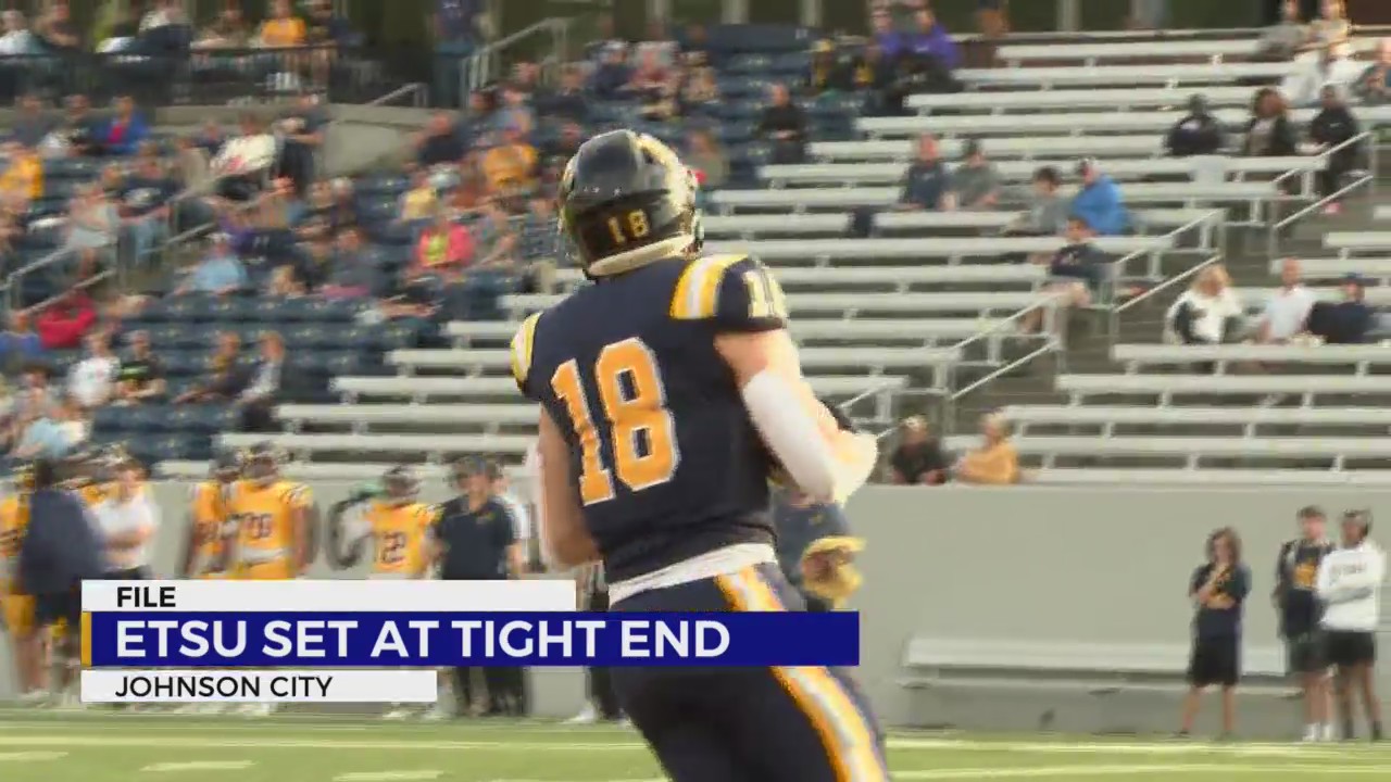 ETSU shows off tight end depth this spring – WJHL | Tri-Cities News ...