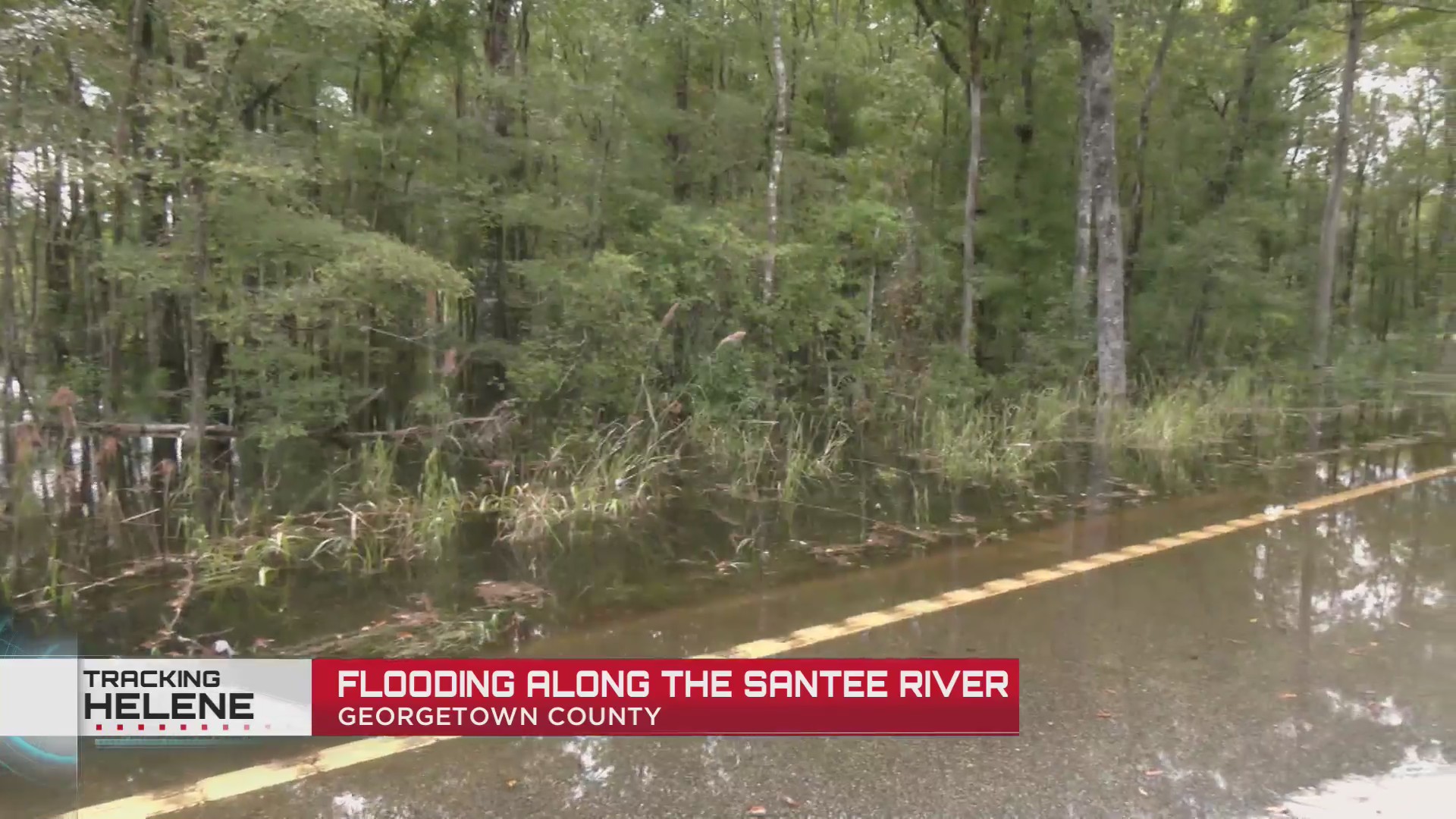 Flooding along the Santee River – WCBD News 2