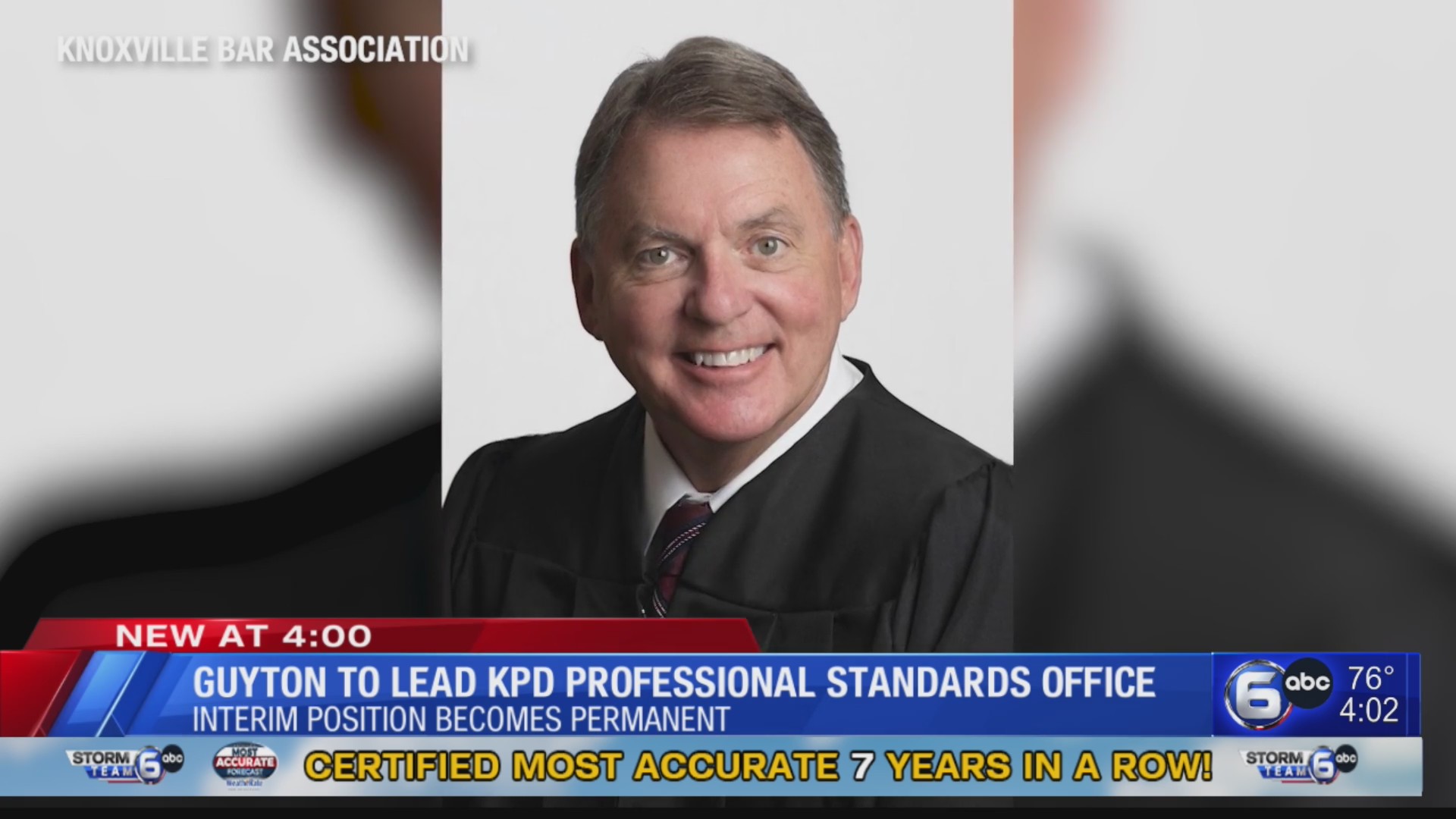 Guyton to lead KPD professional standards office – WATE 6 On Your Side