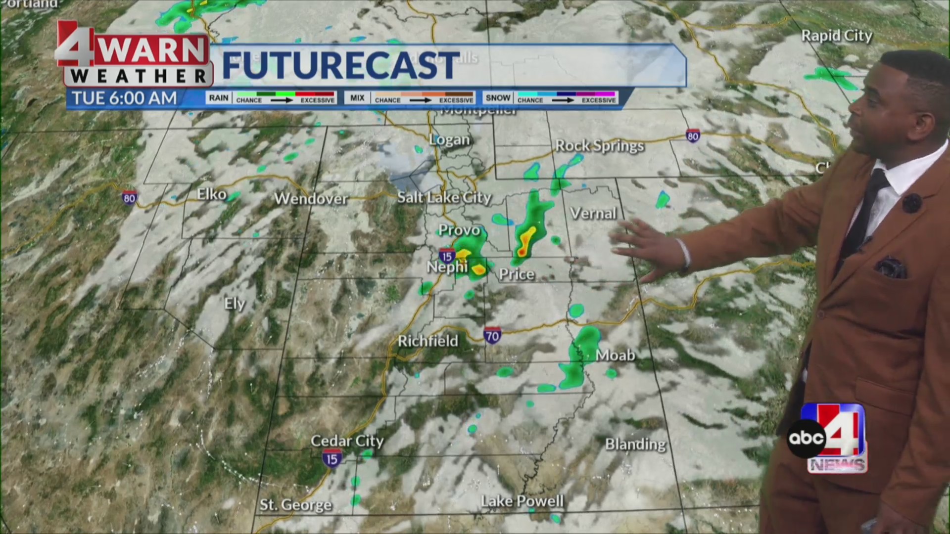 Storm threat hangs on for Tuesday throughout the state with monsoon ...