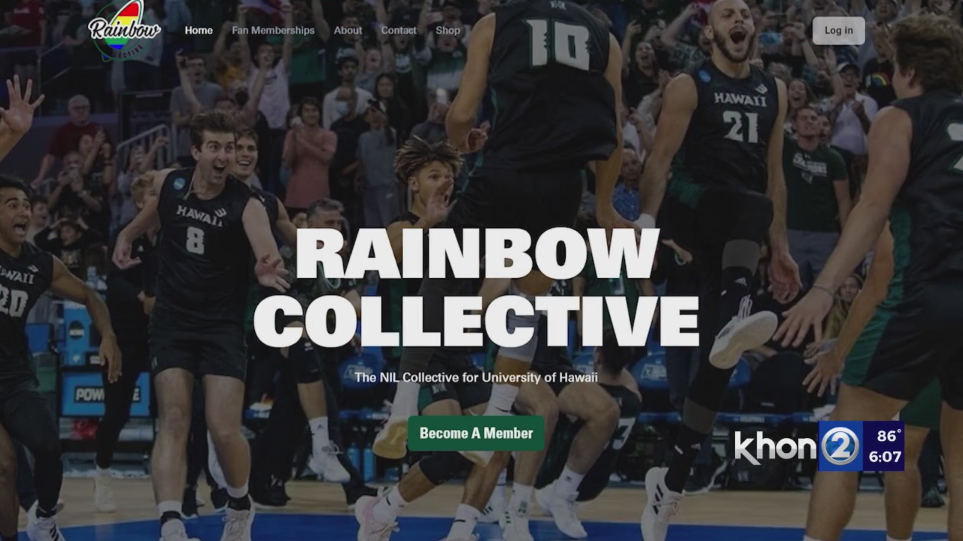 Rainbow Collective allows fans to donate to UH Athletics – KHON2