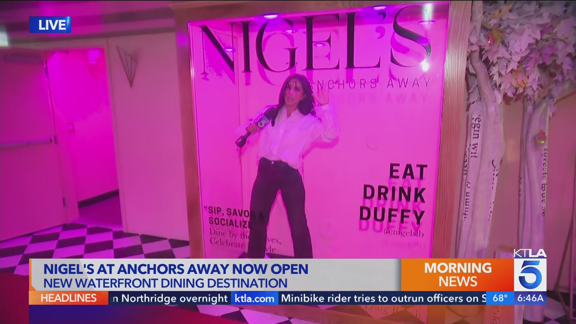 Nigel’s at Anchors Away is Now Open In Long Beach (6 a.m.) – KTLA