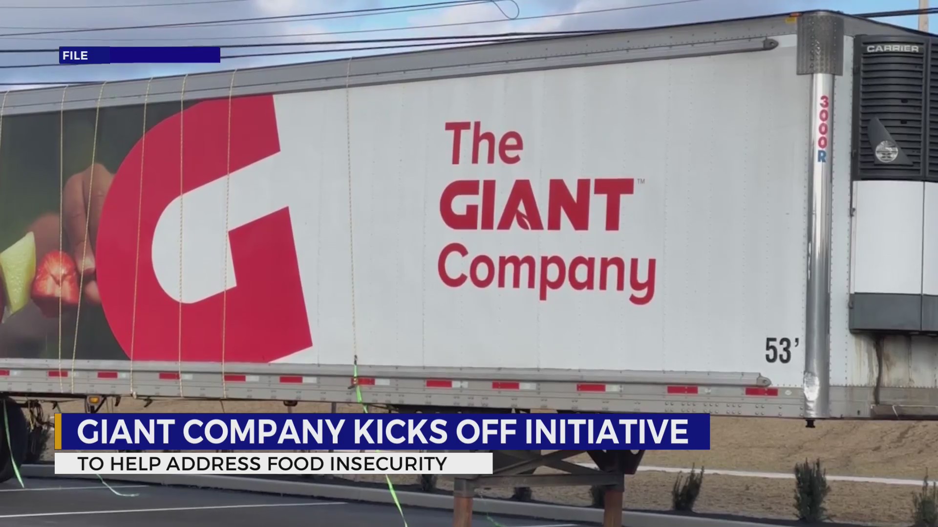 GIANT donates $100k to kick off initiative to help address food ...