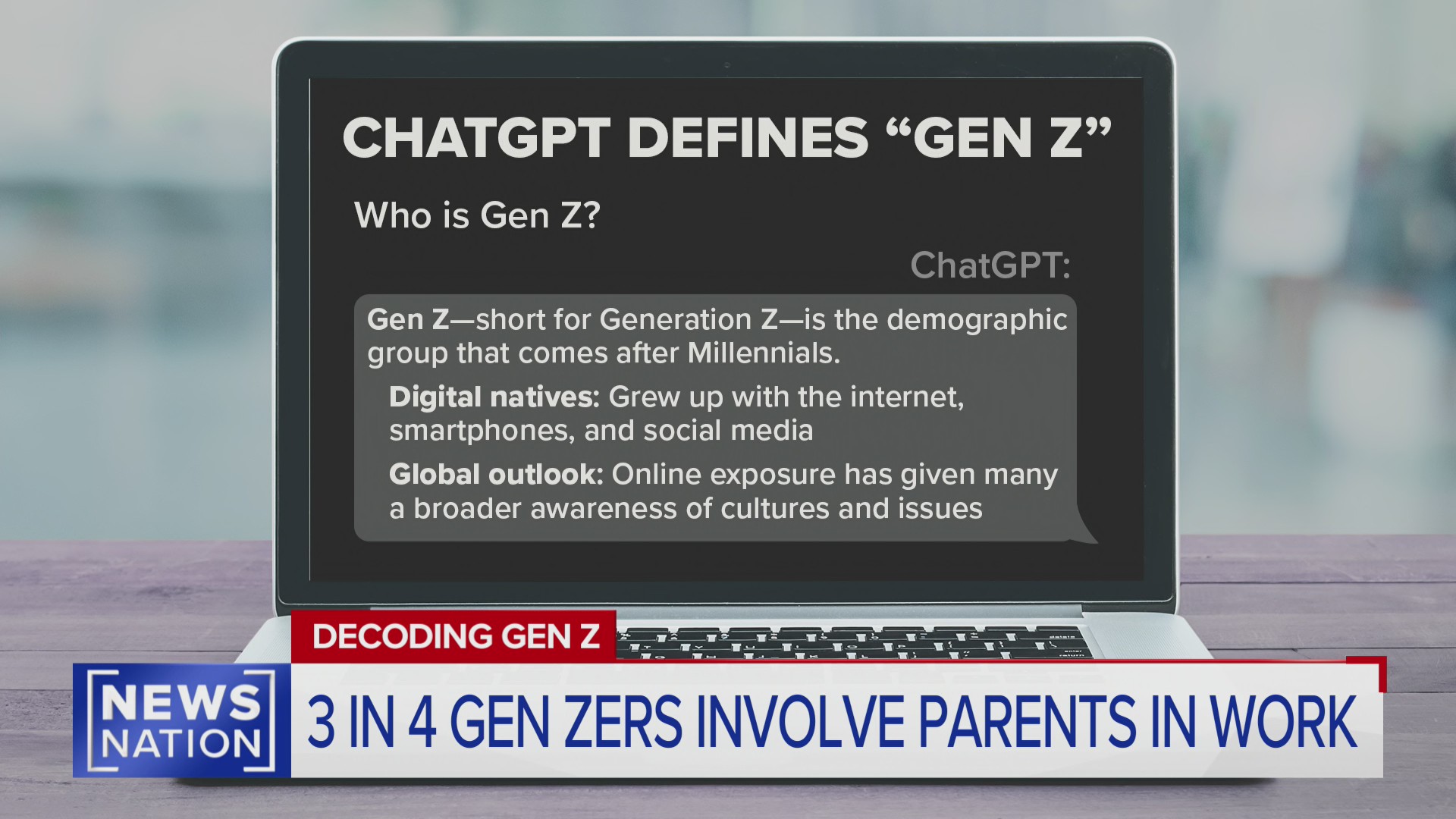 Gen Z bringing parents to work, and what’s the Gen Z stare? | Morning ...