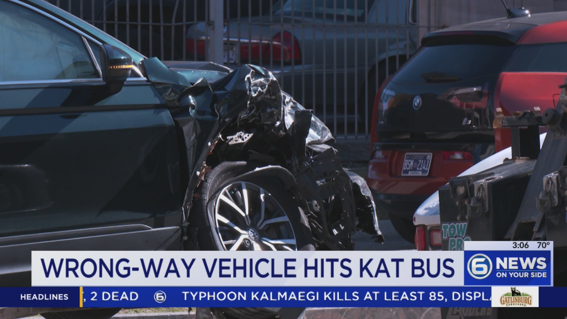 Knoxville Police investigating after wrong-way vehicle hits KAT bus on ...