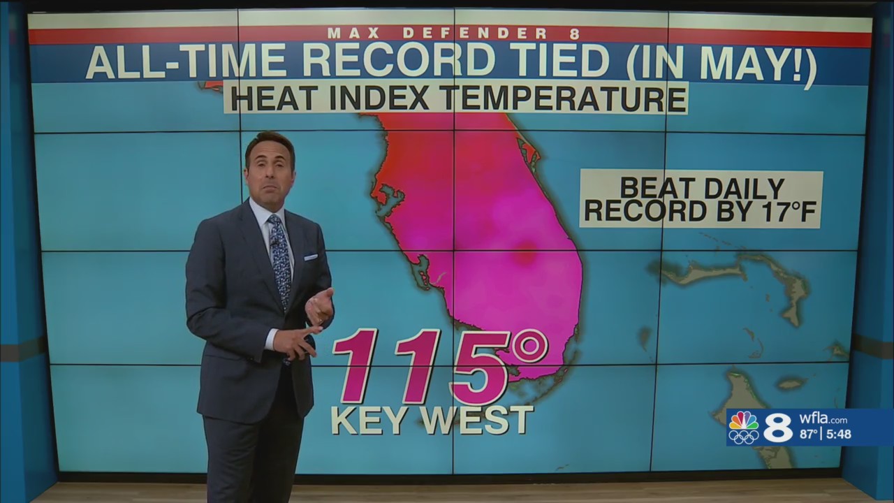 Record shattering heat in South Florida: Berardelli Bonus – WFLA