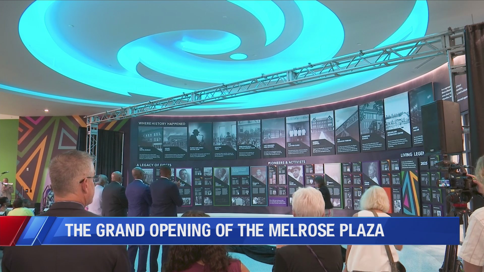 Roanoke officials celebrate the opening of Melrose Plaza, unveil ...