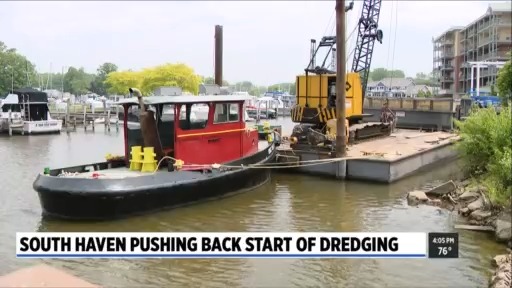 South Haven pushing back start of dredging – WOODTV.com