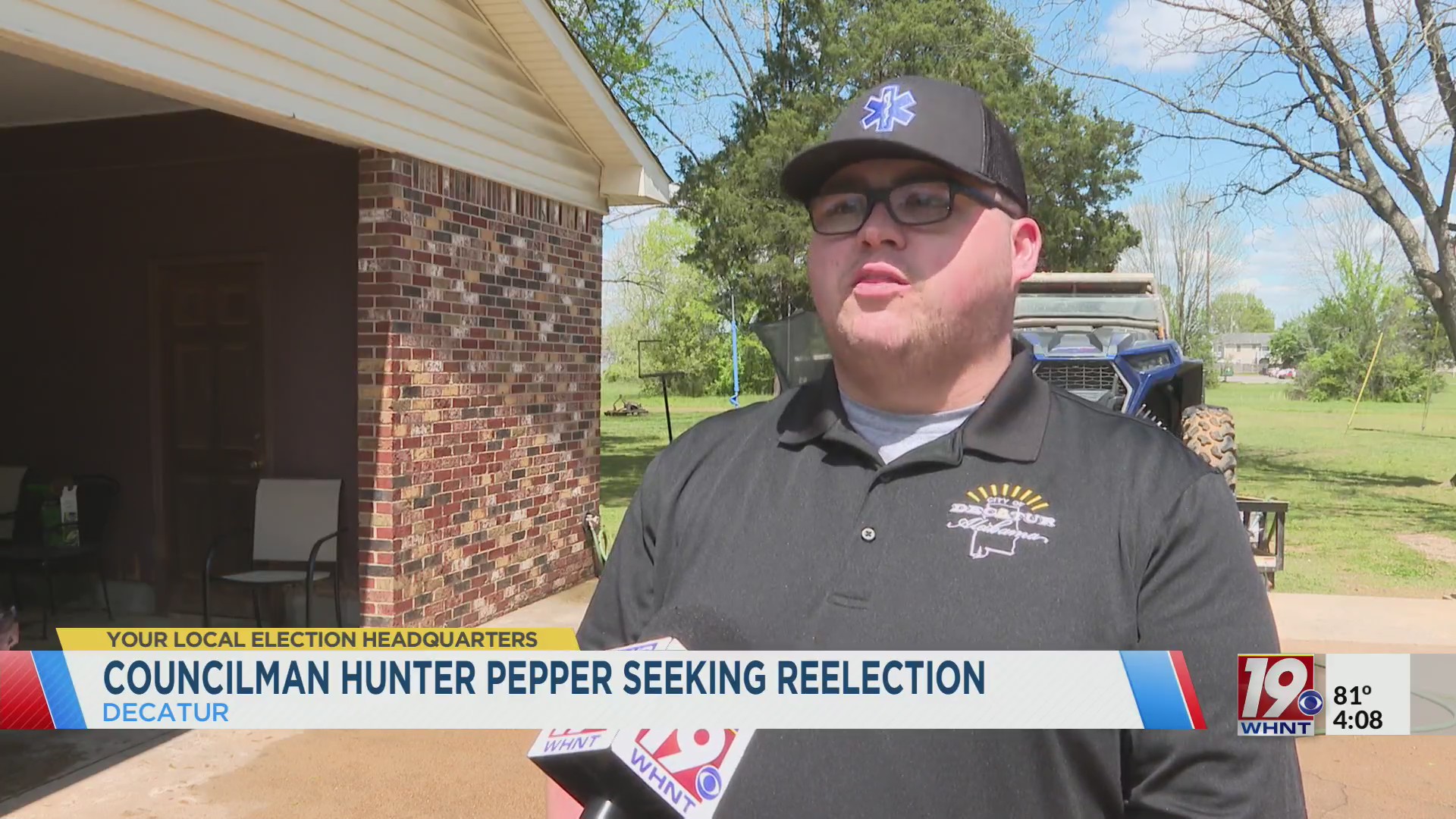 Councilman Hunter Pepper Seeking Reelection | June 9, 2025 | News 19 at ...