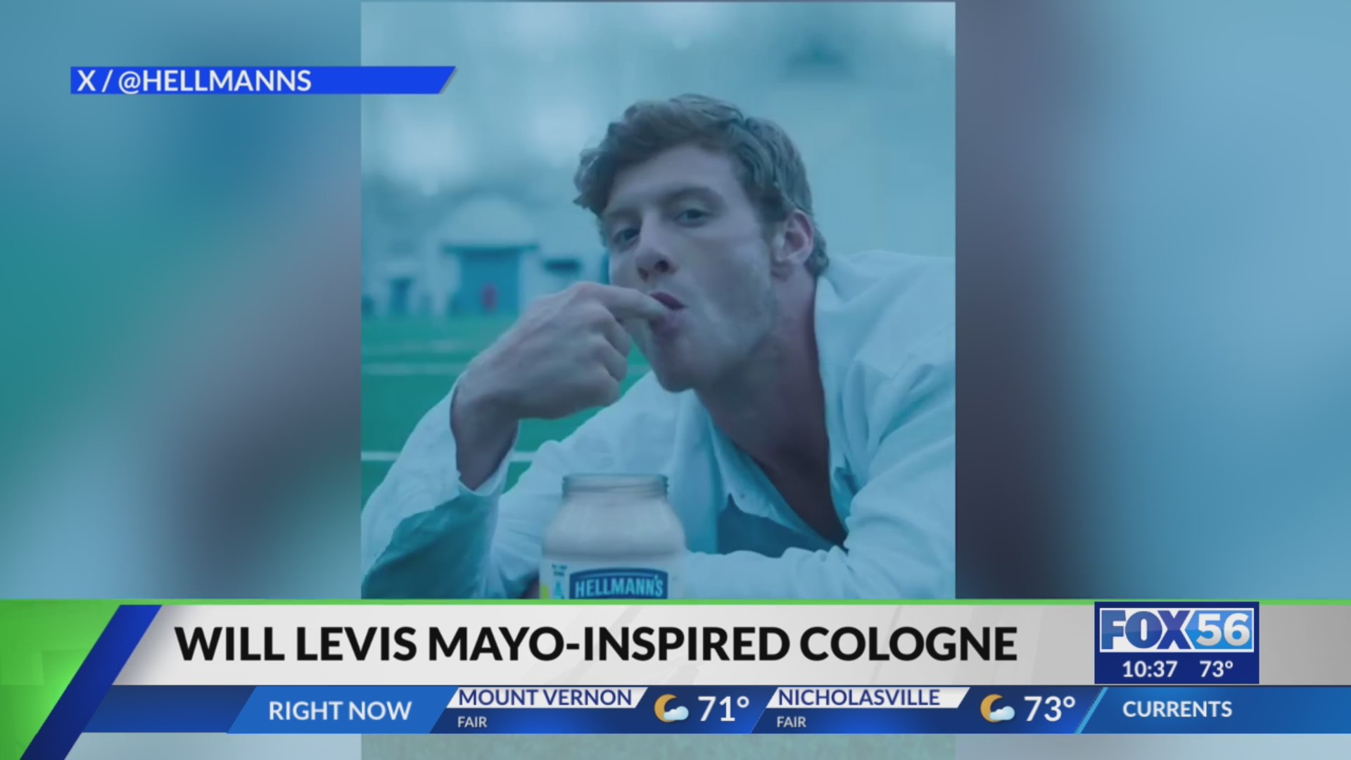 Will Levis mayo-inspired cologne goes viral – FOX 56 News