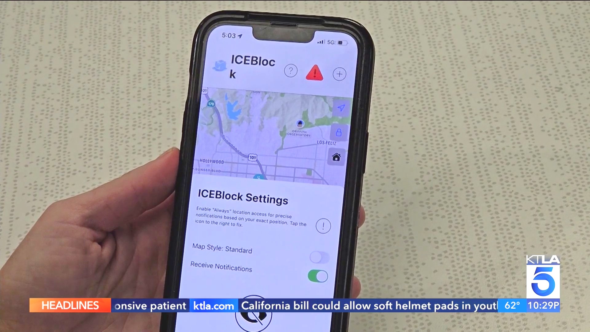 ICEBlock app allows users to report ICE sightings in their area – KTLA