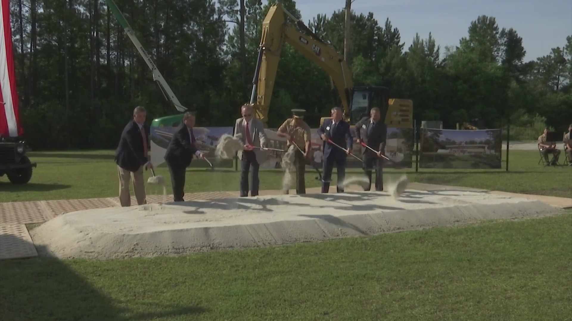 Ground-breaking ceremony held for Carolina Museum of the Marine – WNCT