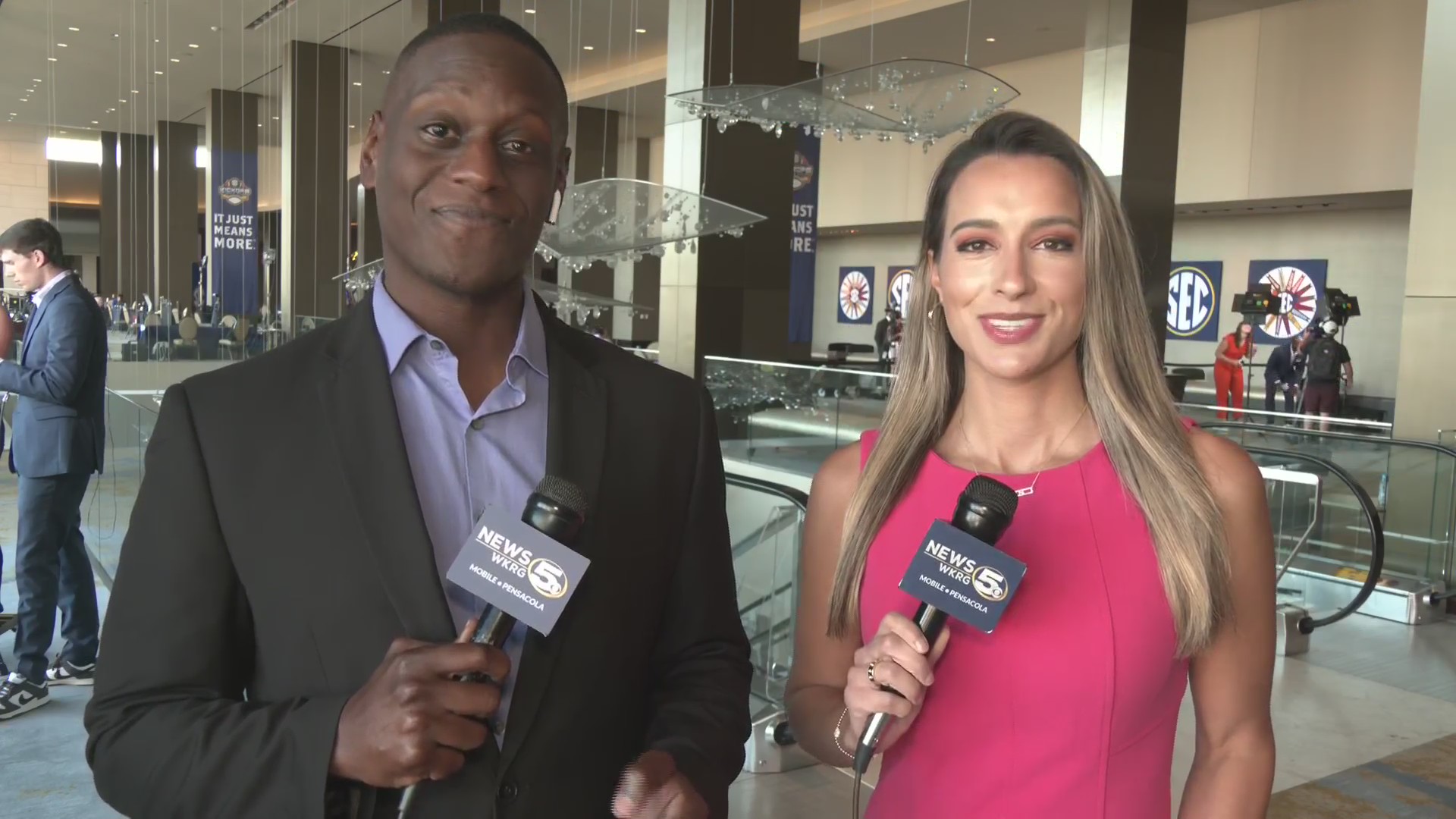 Simone Eli and Gerhard Mathangani recap SECMD Day 2 – WKRG News 5