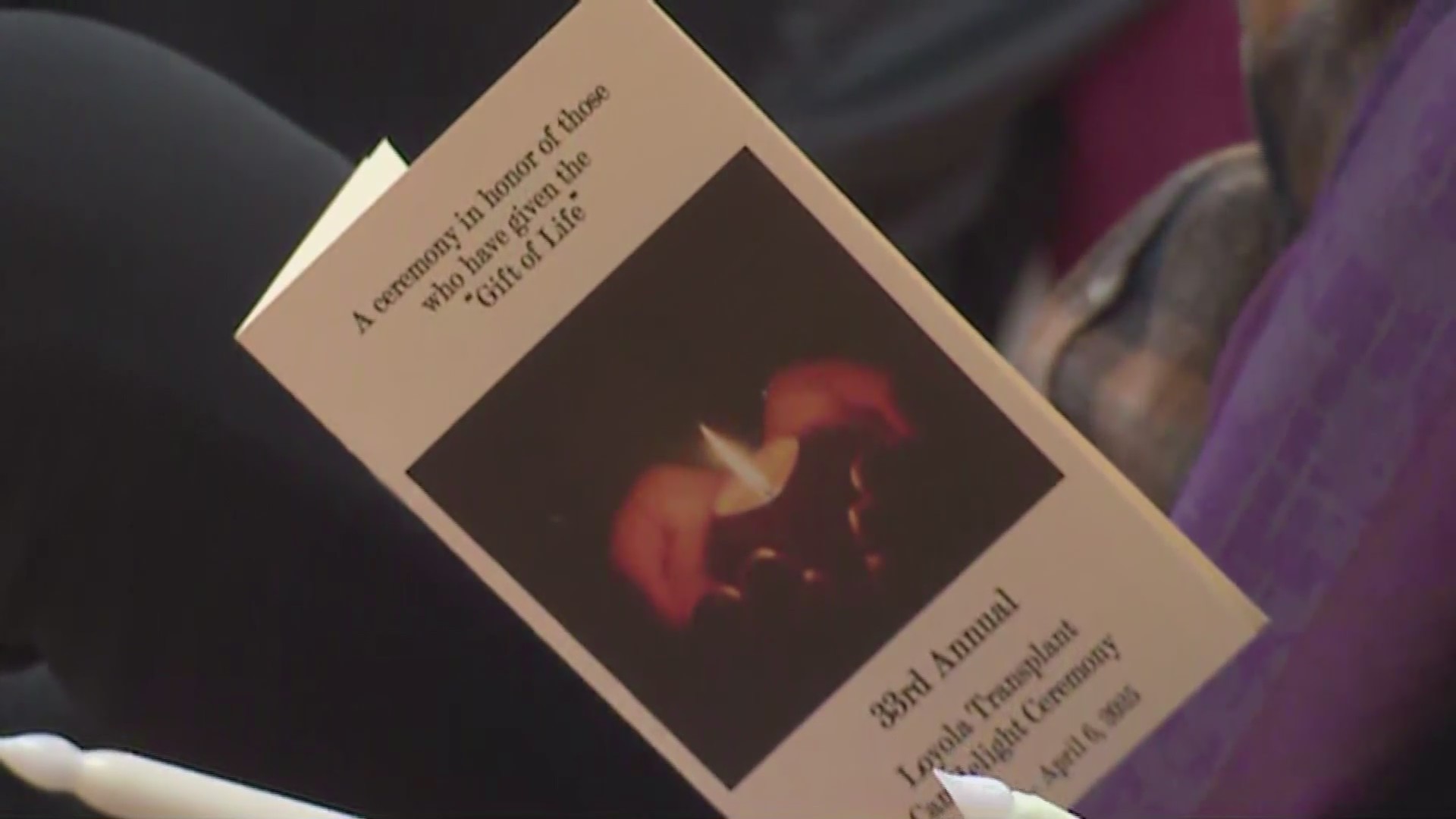 ‘I’ve been given a beautiful gift’: Ceremony honors organ and tissue ...