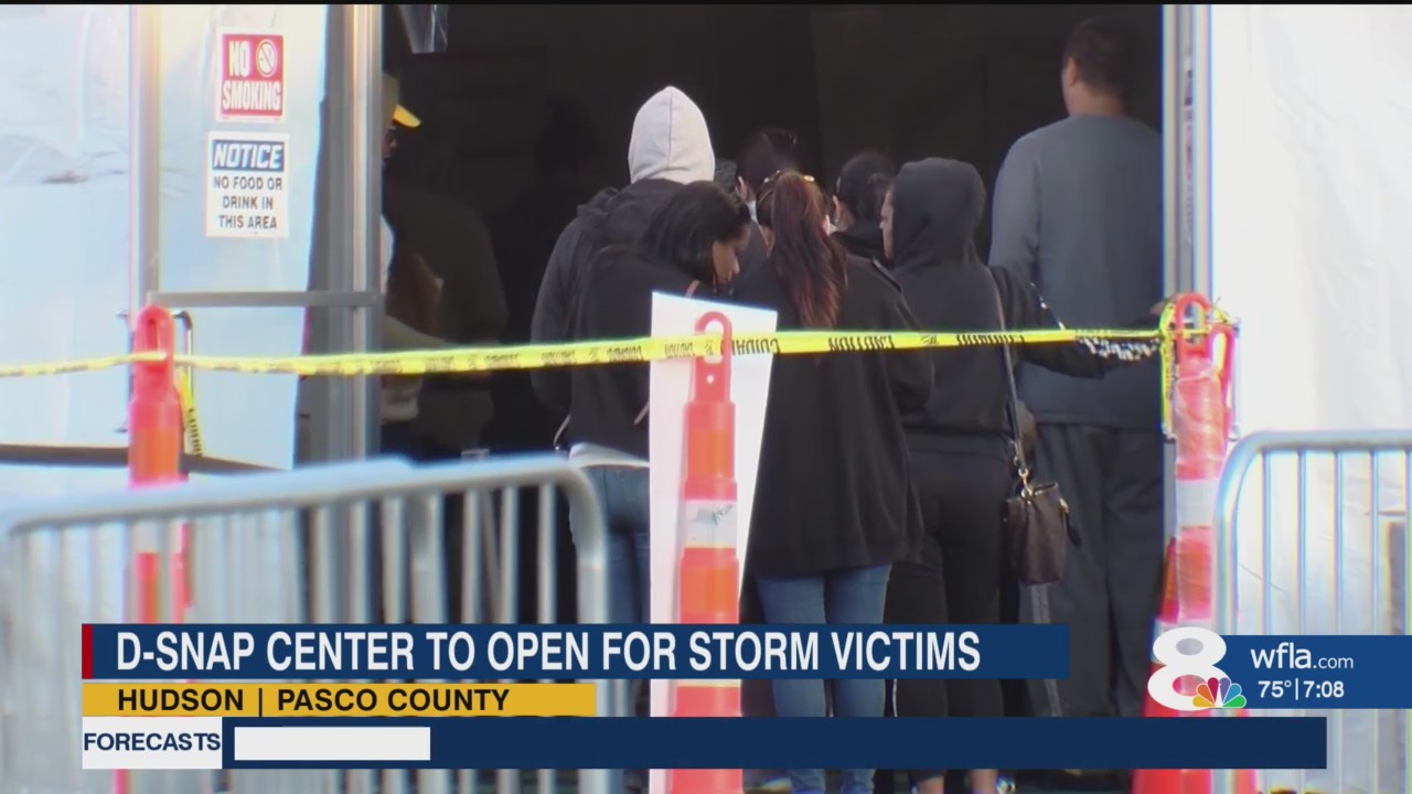 D-SNAP center to open for storm victims – WFLA