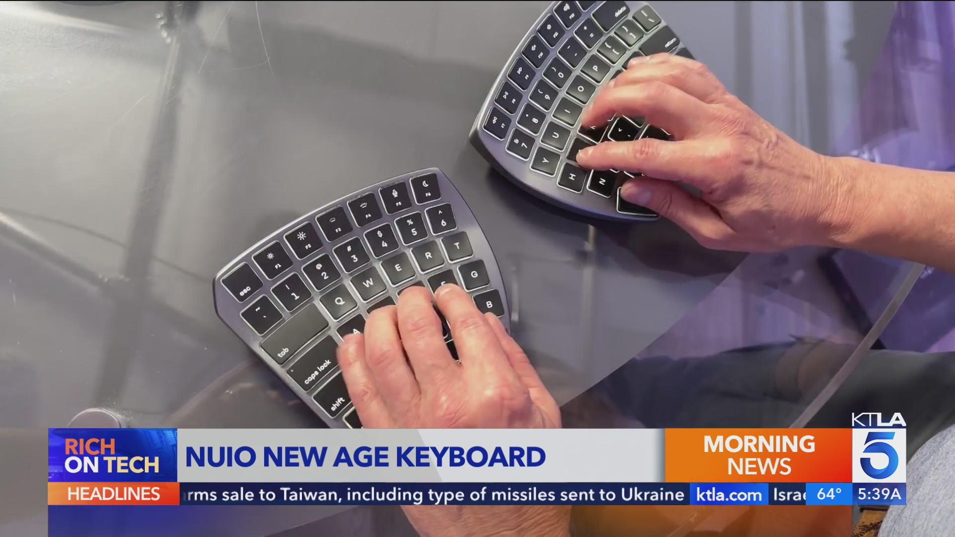 This Keyboard Breaks All the Rules (Your Wrists Will Thank You) – KTLA