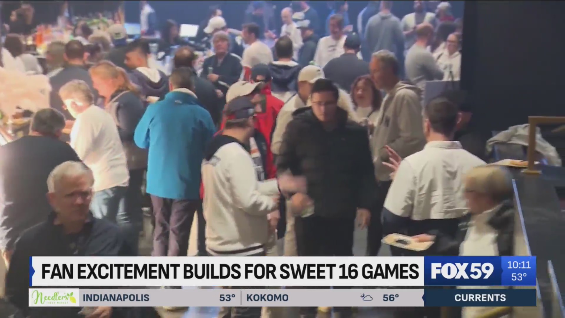 Indianapolis prepares to host Sweet Sixteen games at Lucas Oil Stadium ...
