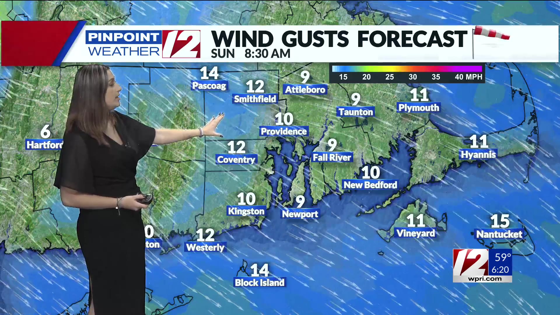 Pinpoint Weather 12 Forecast at 6 – WPRI.com
