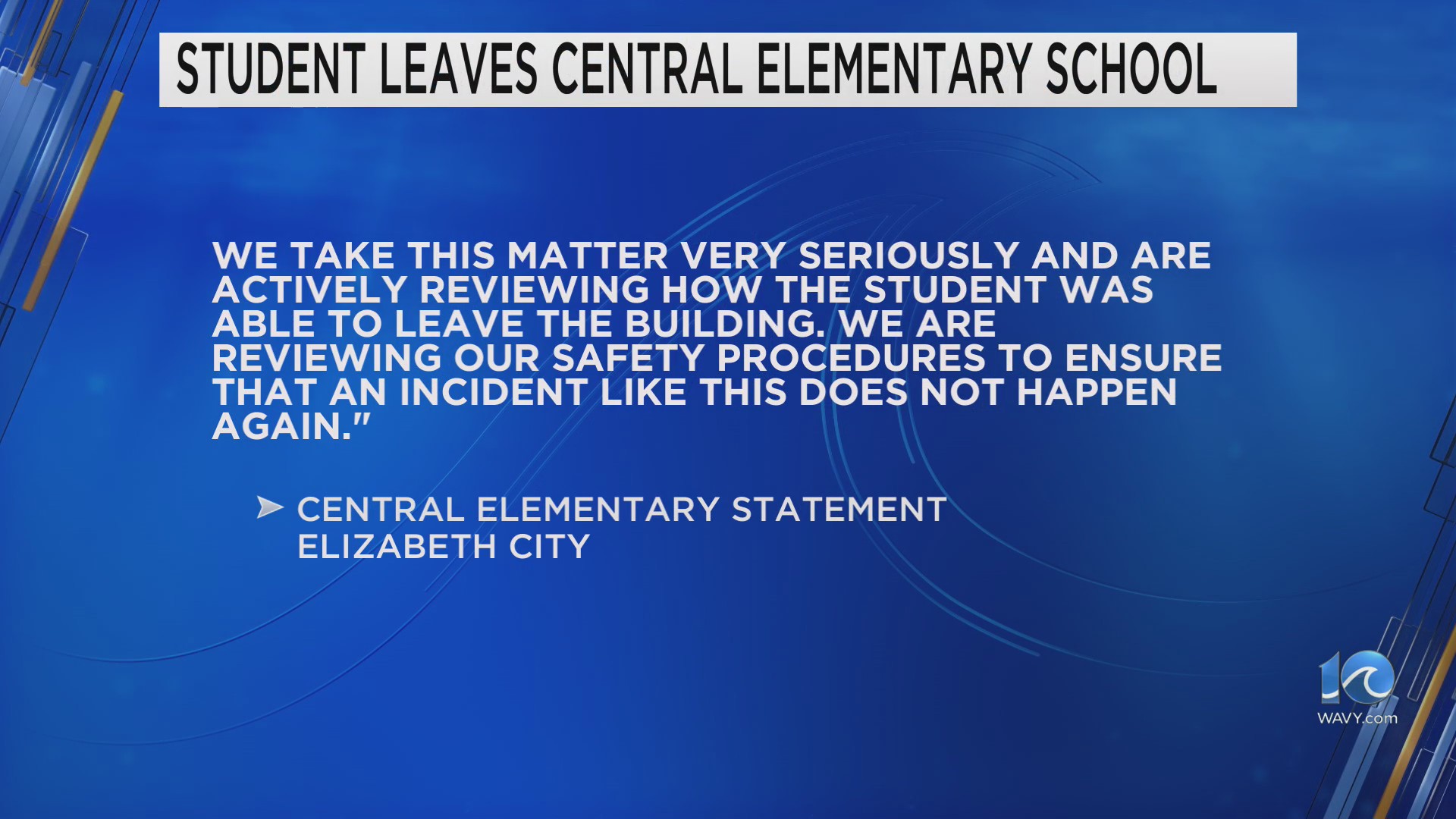 Elementary student found by road after escaping school; student ...