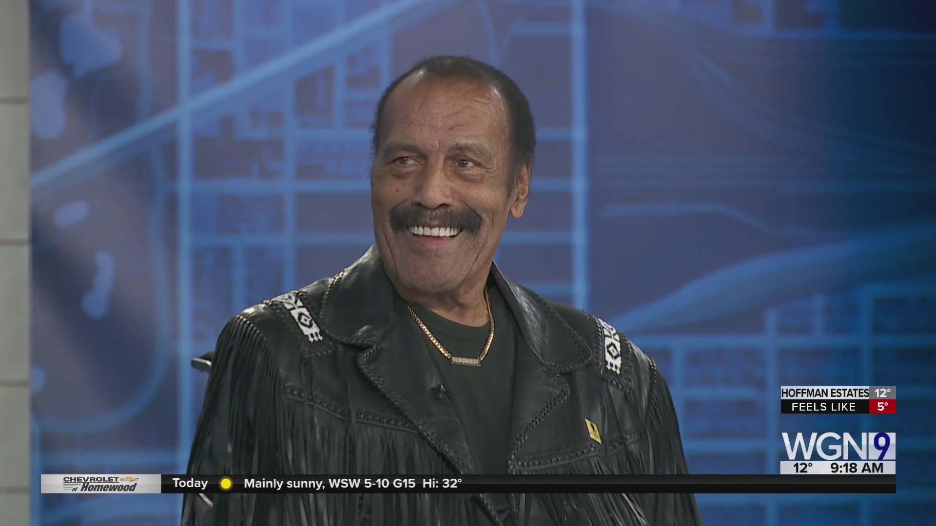 Football and action film star Fred “The Hammer” Williamson – WGN-TV