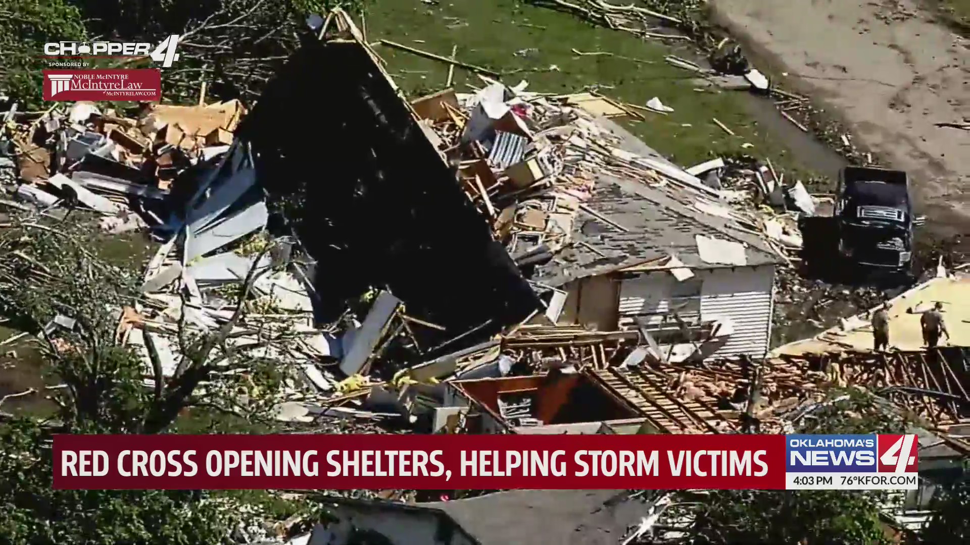 Red cross opening shelters, helping storm victims – KFOR.com Oklahoma City
