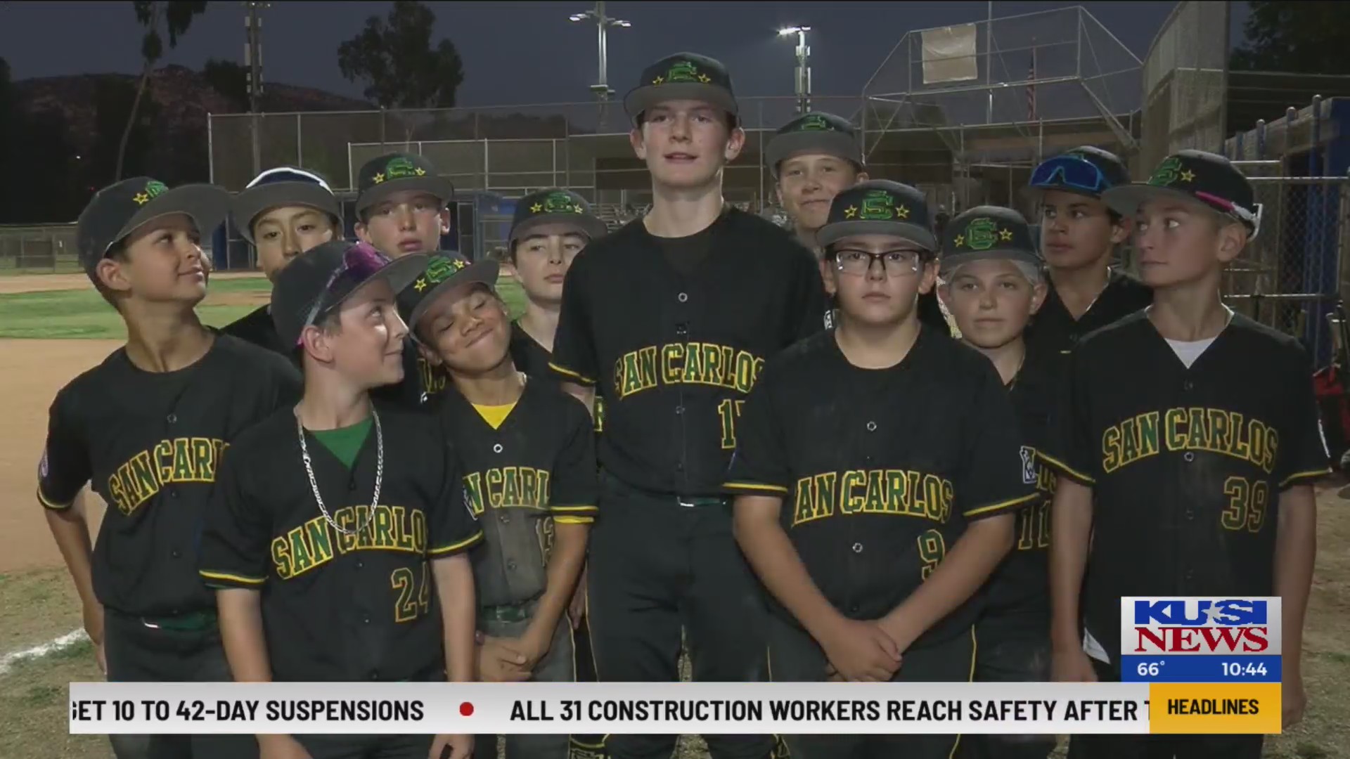 Little League: San Carlos 3, 4S Ranch 0 – FOX 5 San Diego & KUSI News