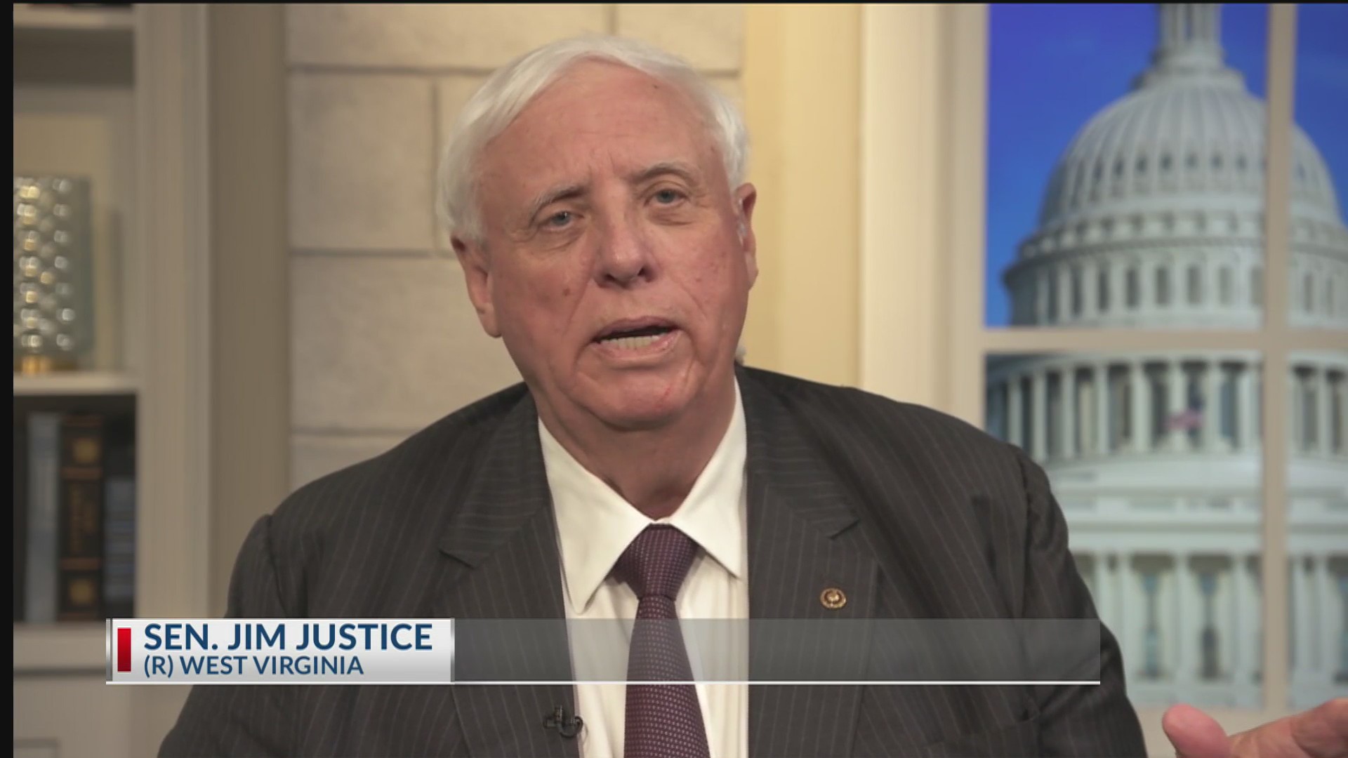 Senator Jim Justice discusses release of Epstein files – WTRF