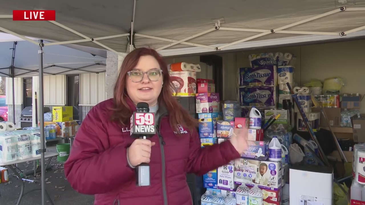 Day 4 of the 59News Disaster Relief Drive prepares to come to an end – WVNS