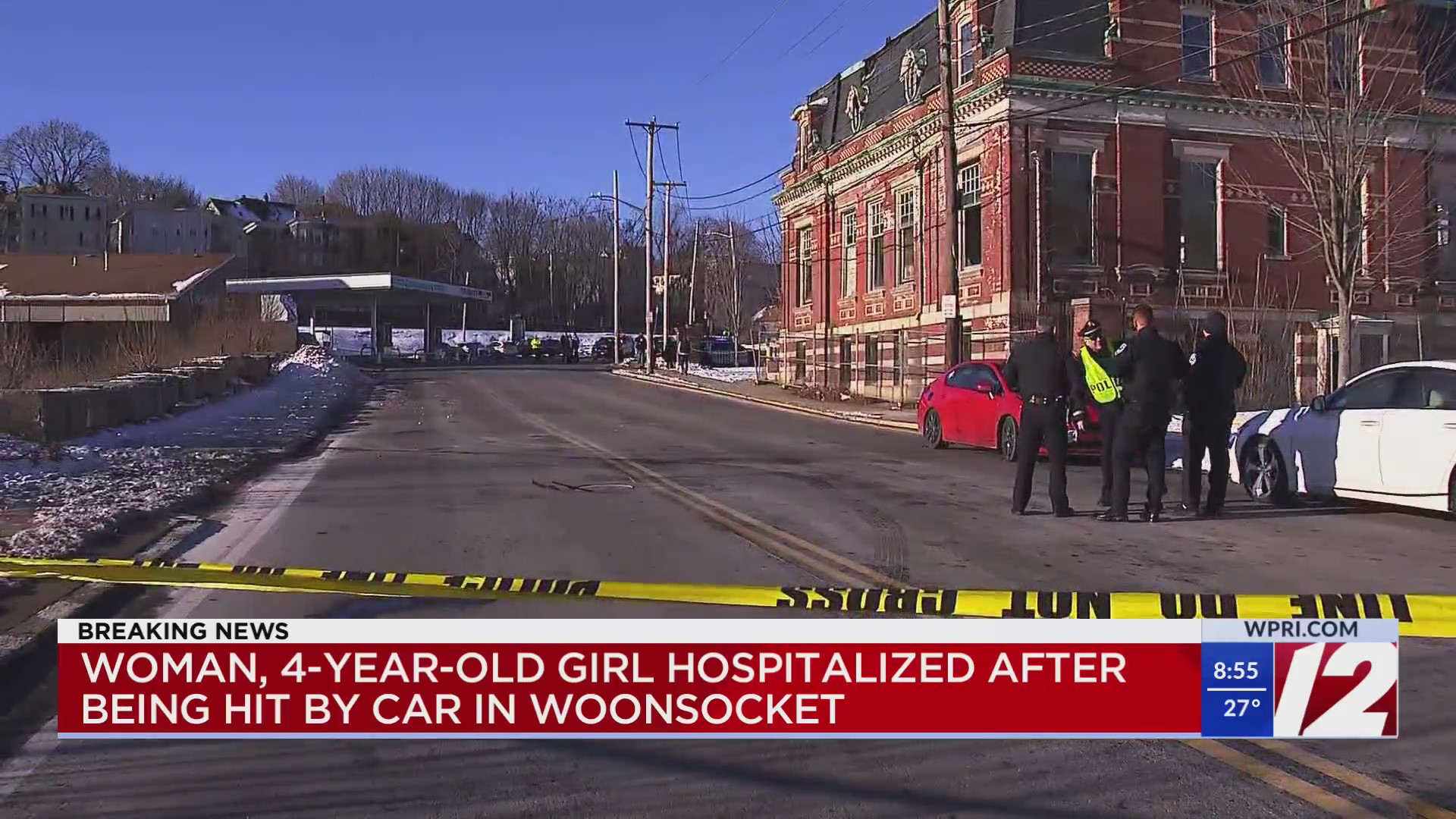 4-year-old and woman struck by car in Woonsocket – WPRI.com