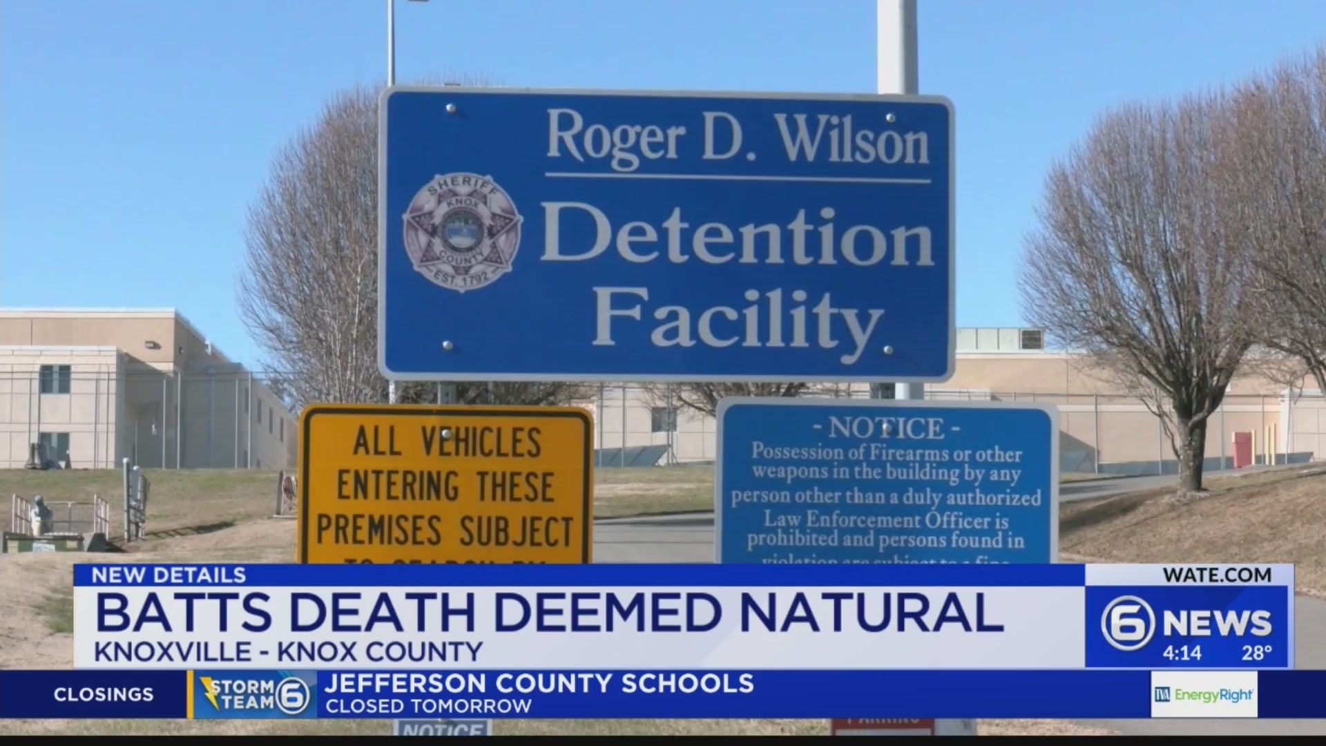 David Batts death deemed natural in autopsy report – WATE 6 On Your Side