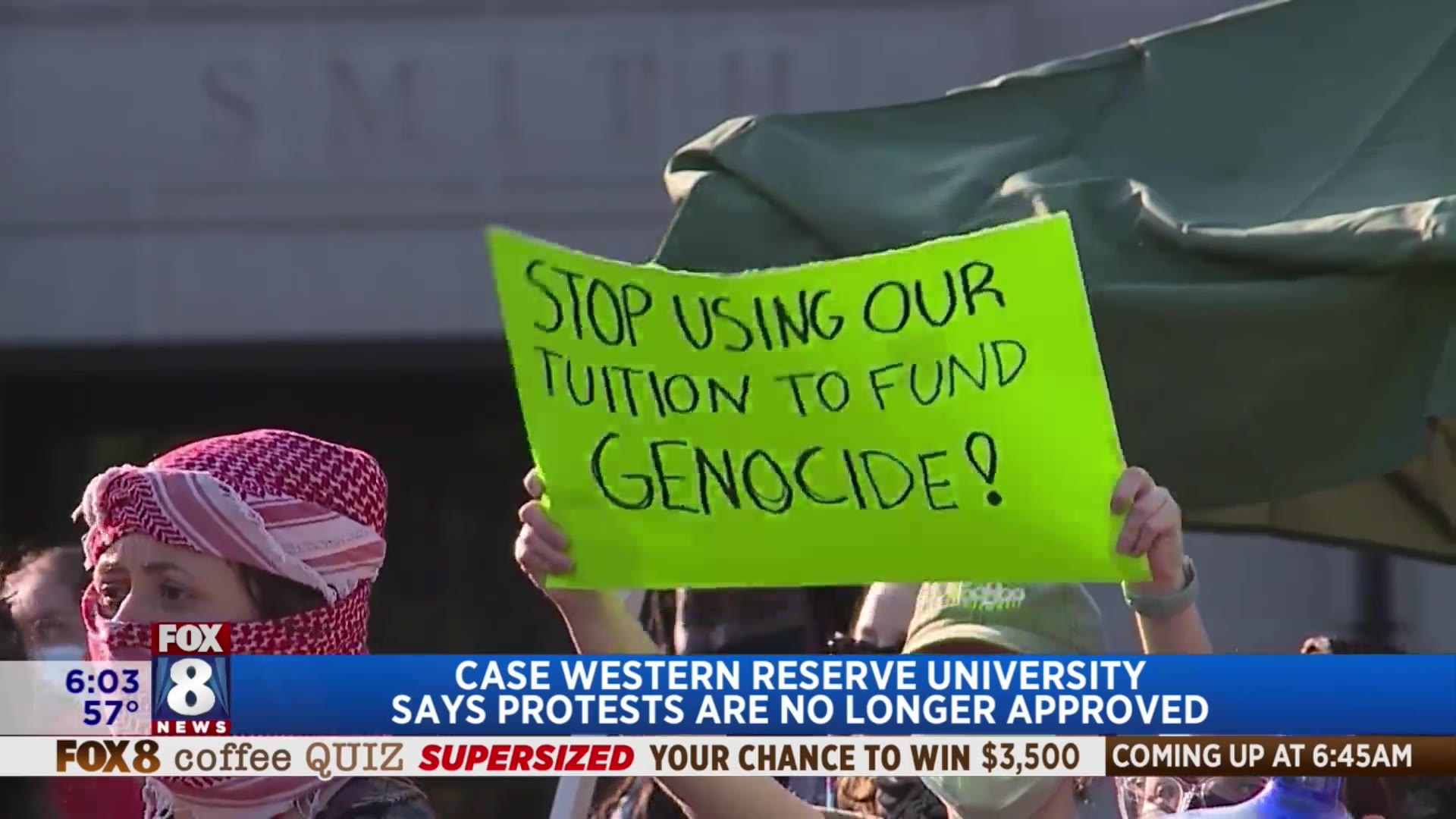 Case Western protests no longer approved, university officials say ...