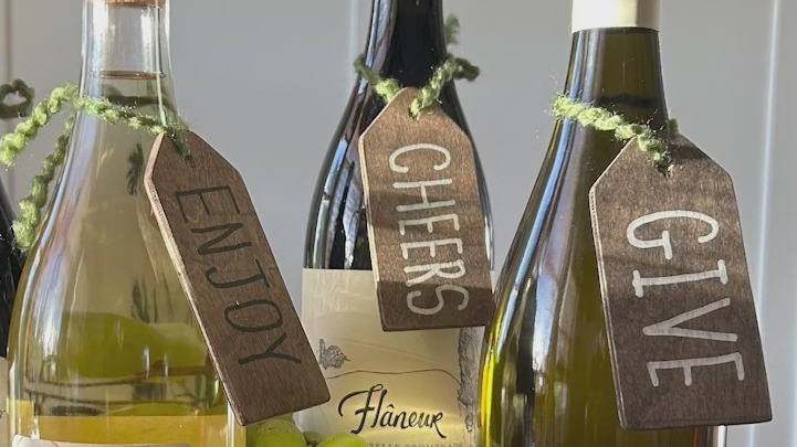 Create with Quimby: DIY wood wine gift tag – KOIN.com