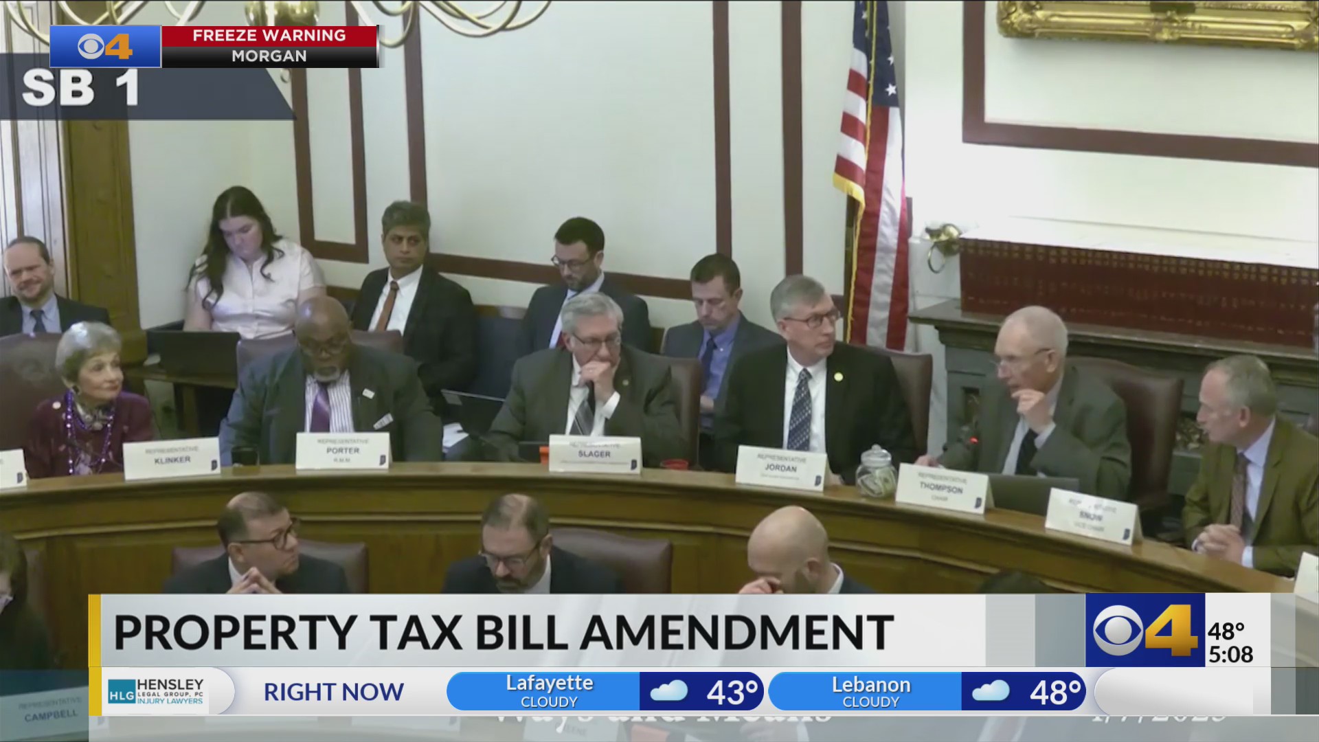 Indiana Property Tax Bill Advances with Amendments, $1.4 Billion Impact ...