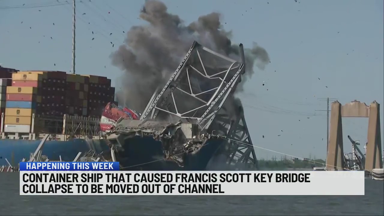Container ship that caused Francis Scott Key Bridge collapse to be ...